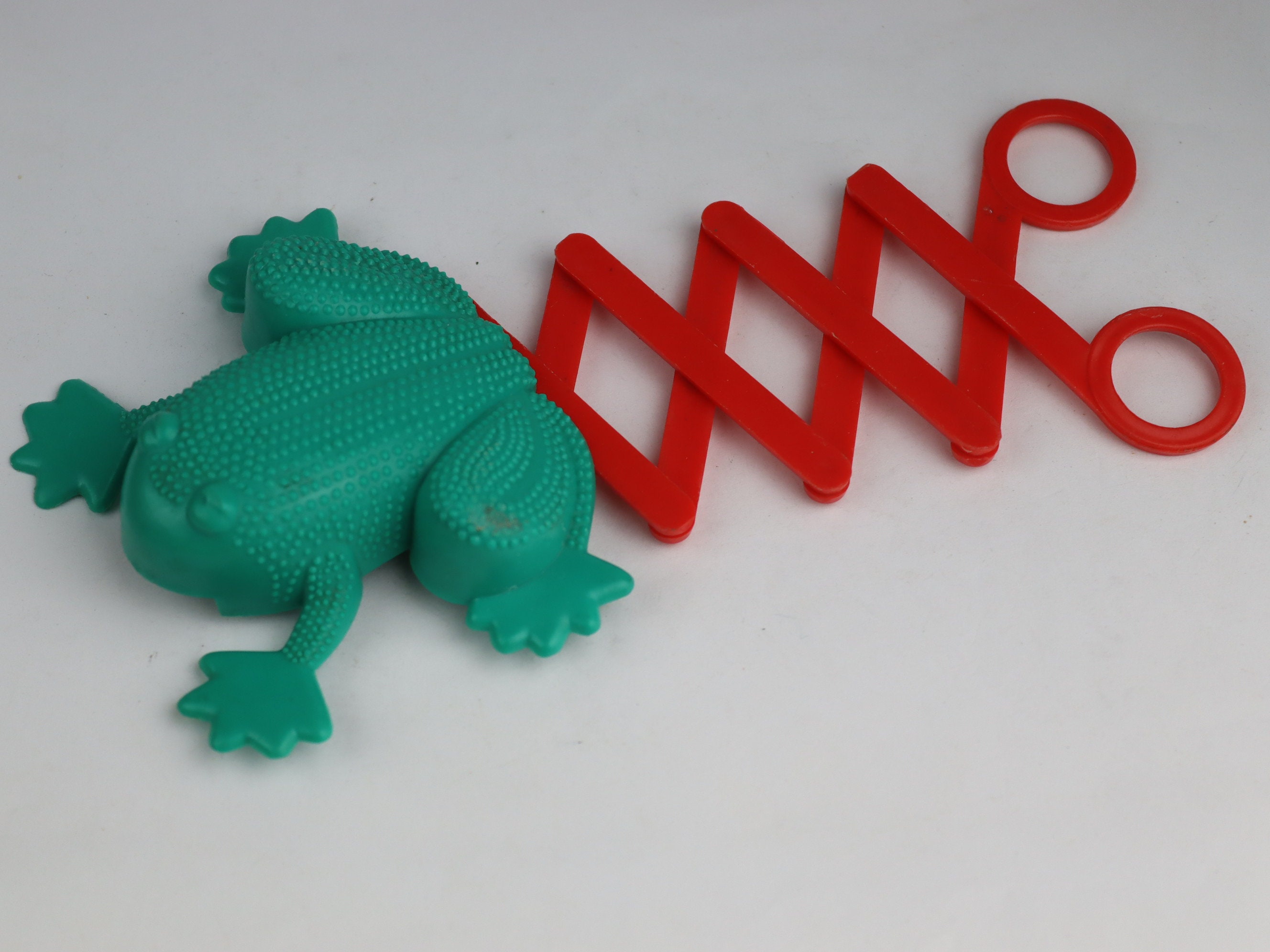 Vintage Plastic Toy Jumping Frog Soviet Toy Vintage Toy - Etsy
