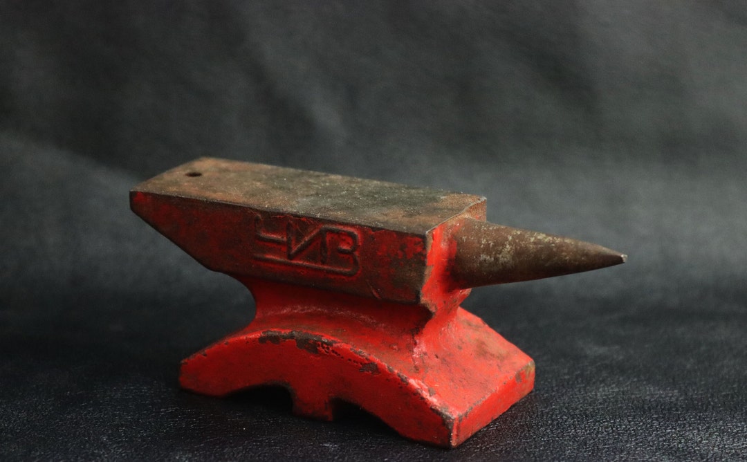 Vintage Miniature Anvil, Vintage Anvil, Soviet Anvil, Small Anvil ...