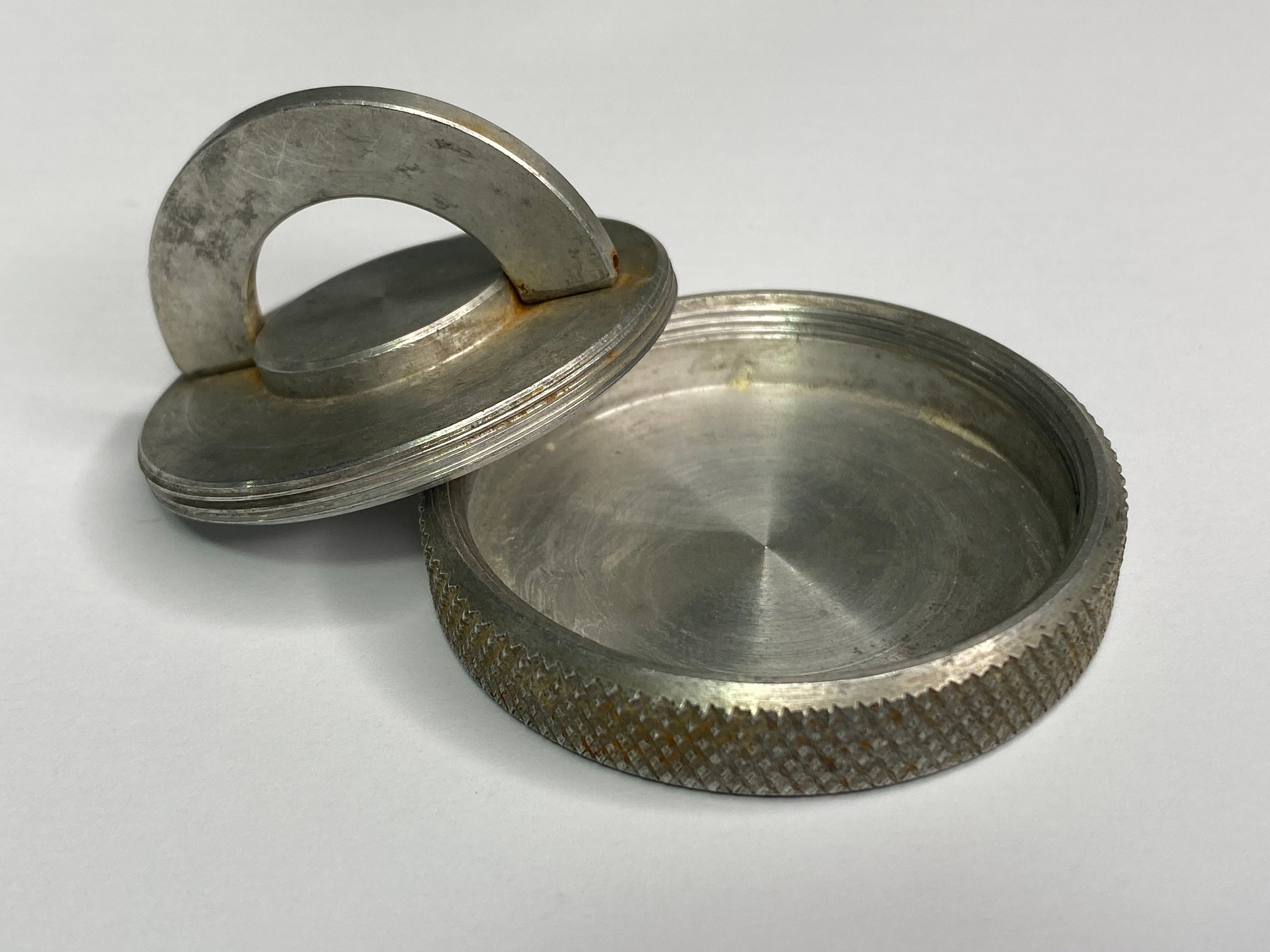 Vintage Stamp Holder, Soviet Metal Rubber Stamp Keeper, Ussr Impress ...