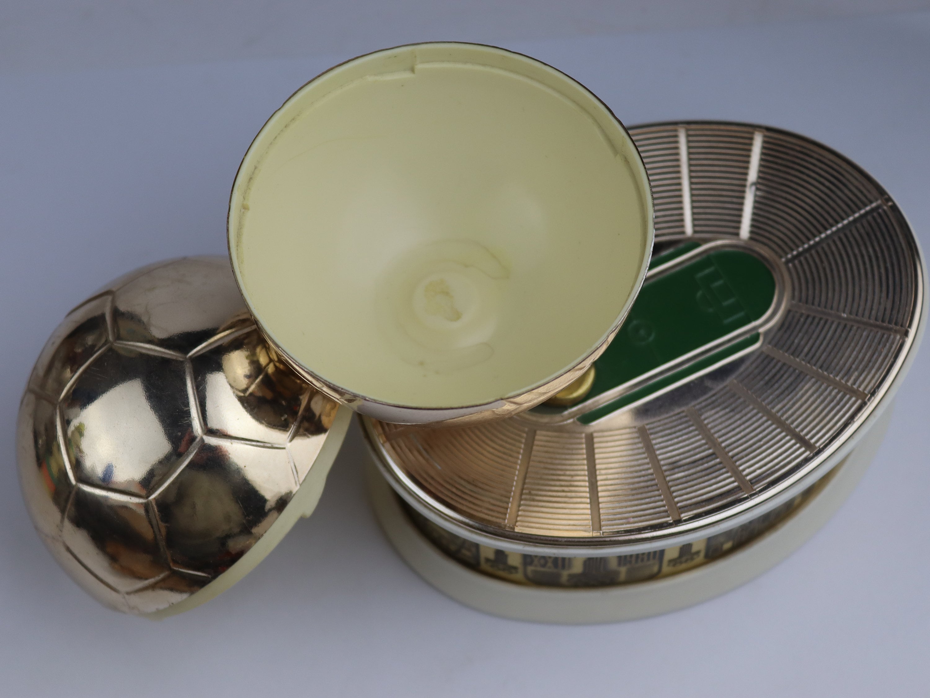 1980 Vintage Box Soccer Ball, Mausoleum, Red Square, Stadium, Kremlin ...