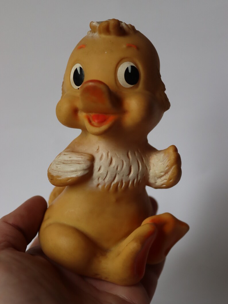 Vintage Rubber Duck Toy, Soviet Toy Goose, Russia Vintage Toys, Soviet ...