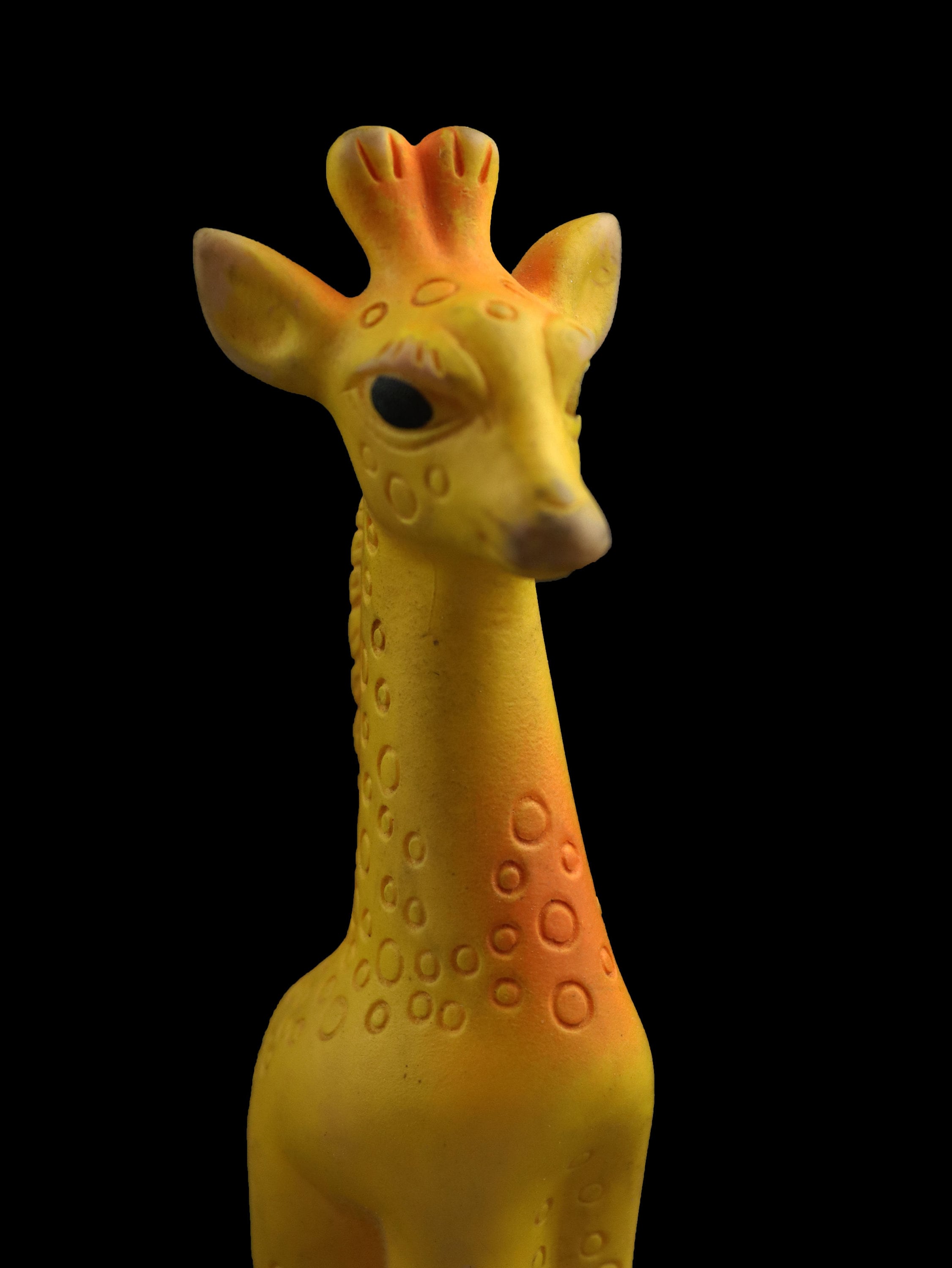 Vintage rubber giraffe camelopard toy vintage giraffe old | Etsy