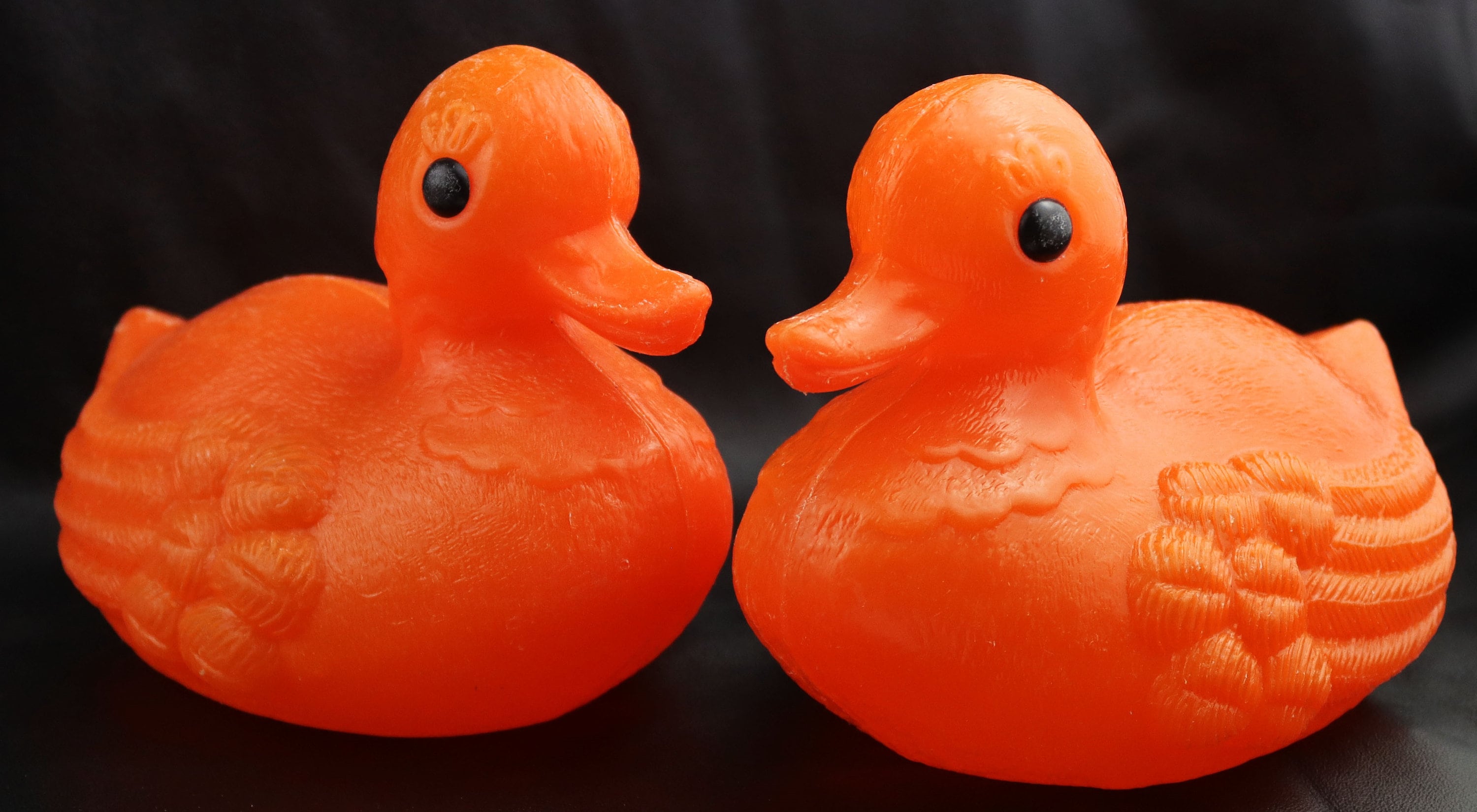 Two Vintage Plastic Ducks Soviet Garden Decor Kids Device - Etsy