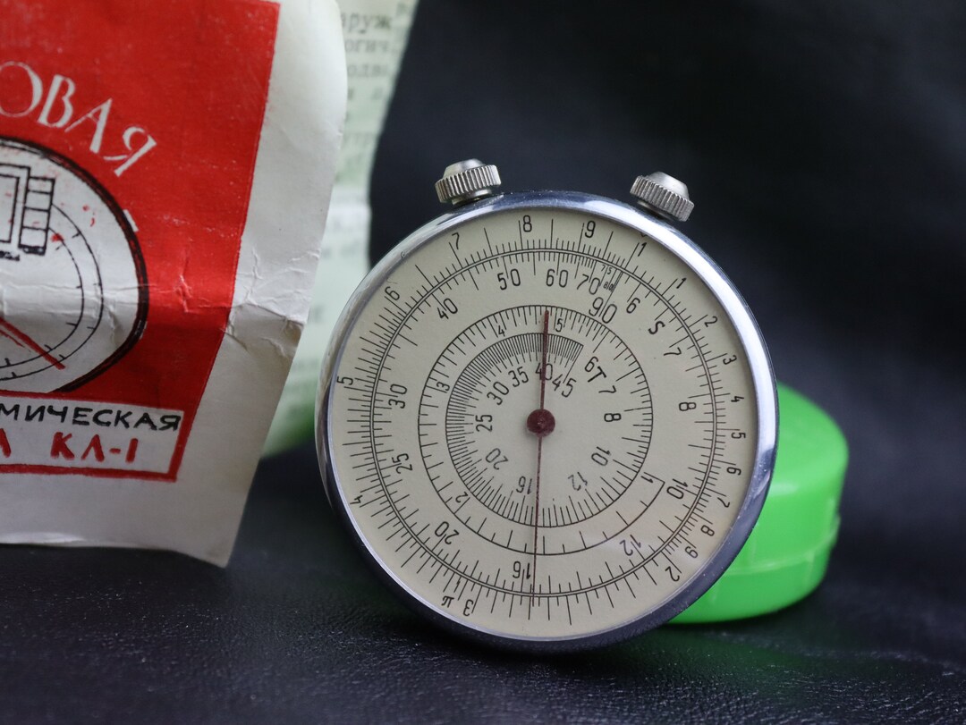 Vintage Logarithmic Ruler, Old Sliding Ruler, Soviet Logarithmic Ruler ...