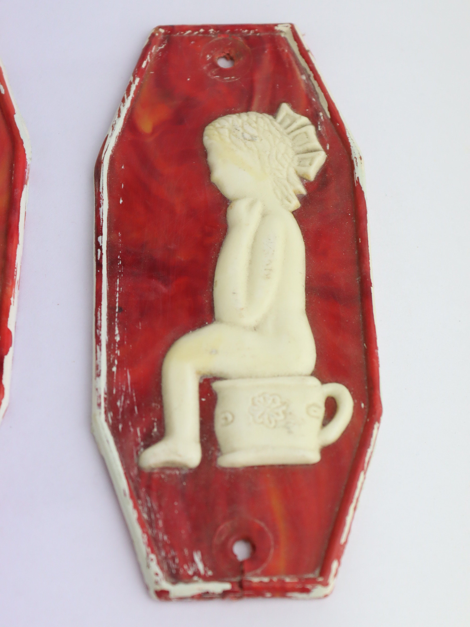 1979 Vintage Restroom Signs Pissing Boy Soviet Wall Decor - Etsy