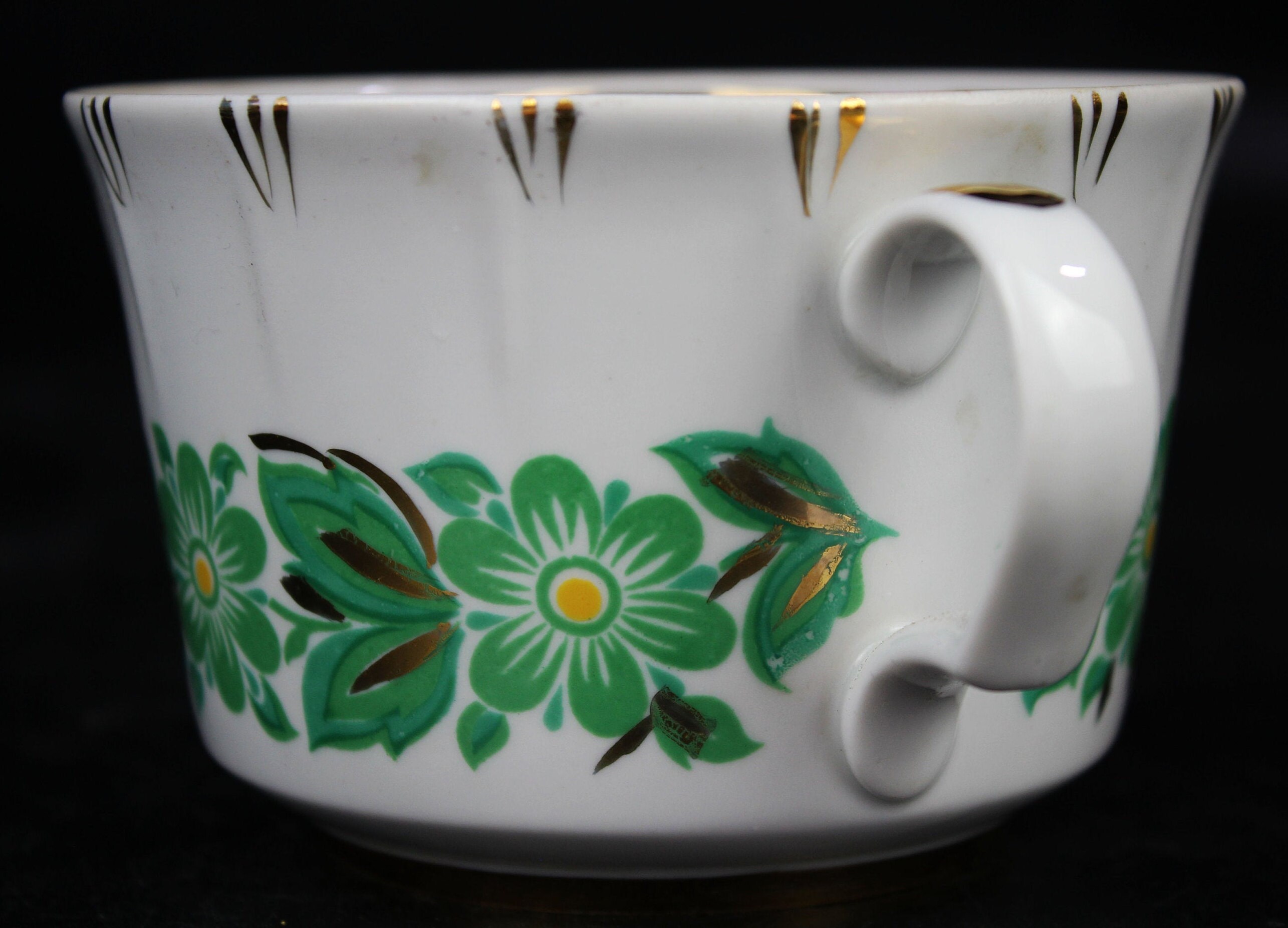 Vintage Porcelain Soup Cup Soviet Soup Bowl Two Handled Soup - Etsy
