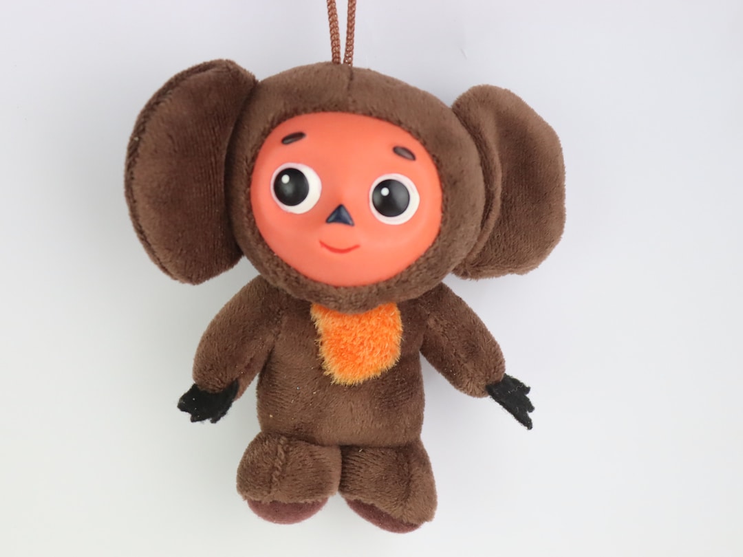 Cute Vintage Cheburashka. Plush Cheburashka. Russia Toy. Soviet Chebur ...