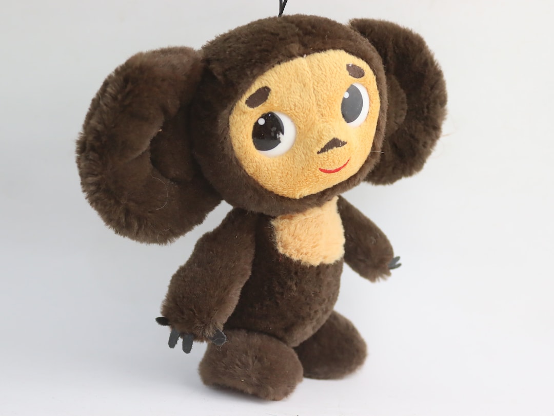 Cute Vintage Cheburashka. Plush Cheburashka. Russia Toy. Soviet Chebur ...