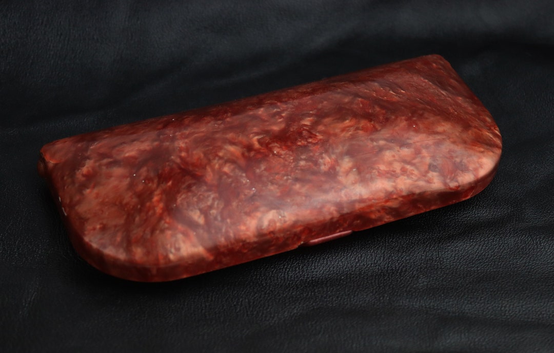 Vintage Celluloid Case for Glasses, Sunglasses Holder, Soviet Glasses ...