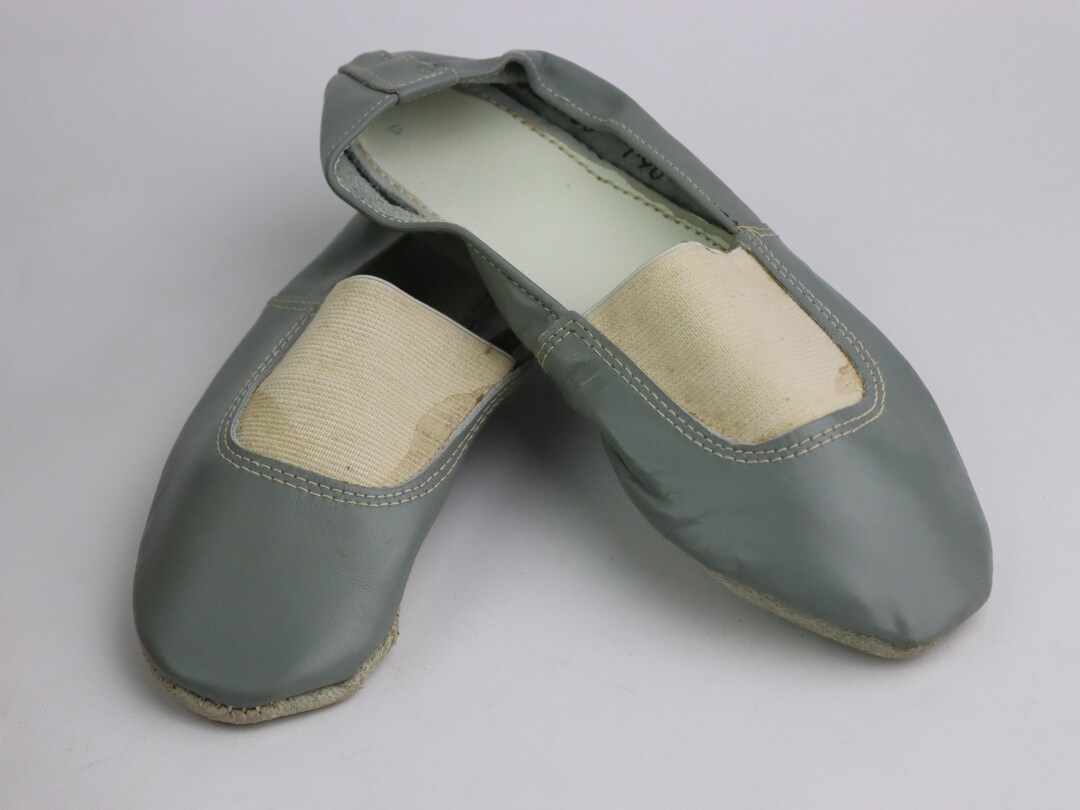 New Vintage Leather Shoes for Dancing or Gymnastics SPORT, Ussr ...