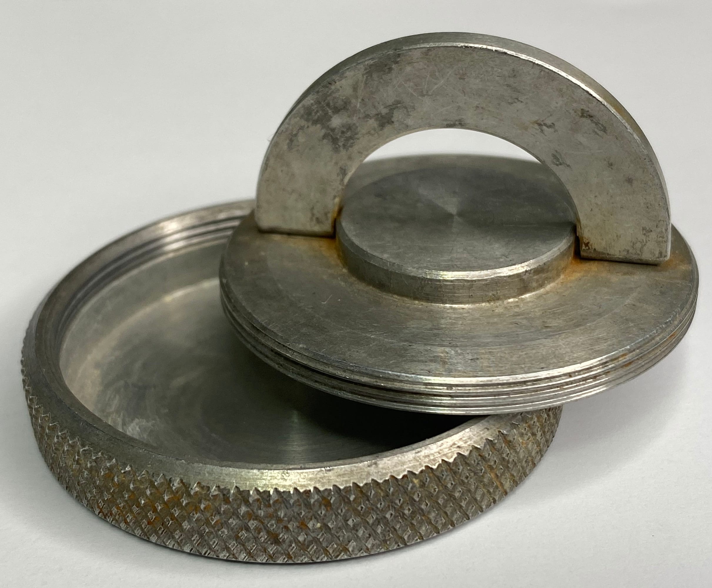 Vintage Stamp Holder, Soviet Metal Rubber Stamp Keeper, Ussr Impress ...