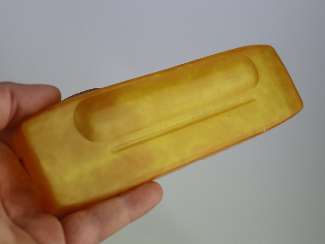 Vintage Celluloid Toothbrush Holder , Soviet Toothbrush Case, Traveling ...