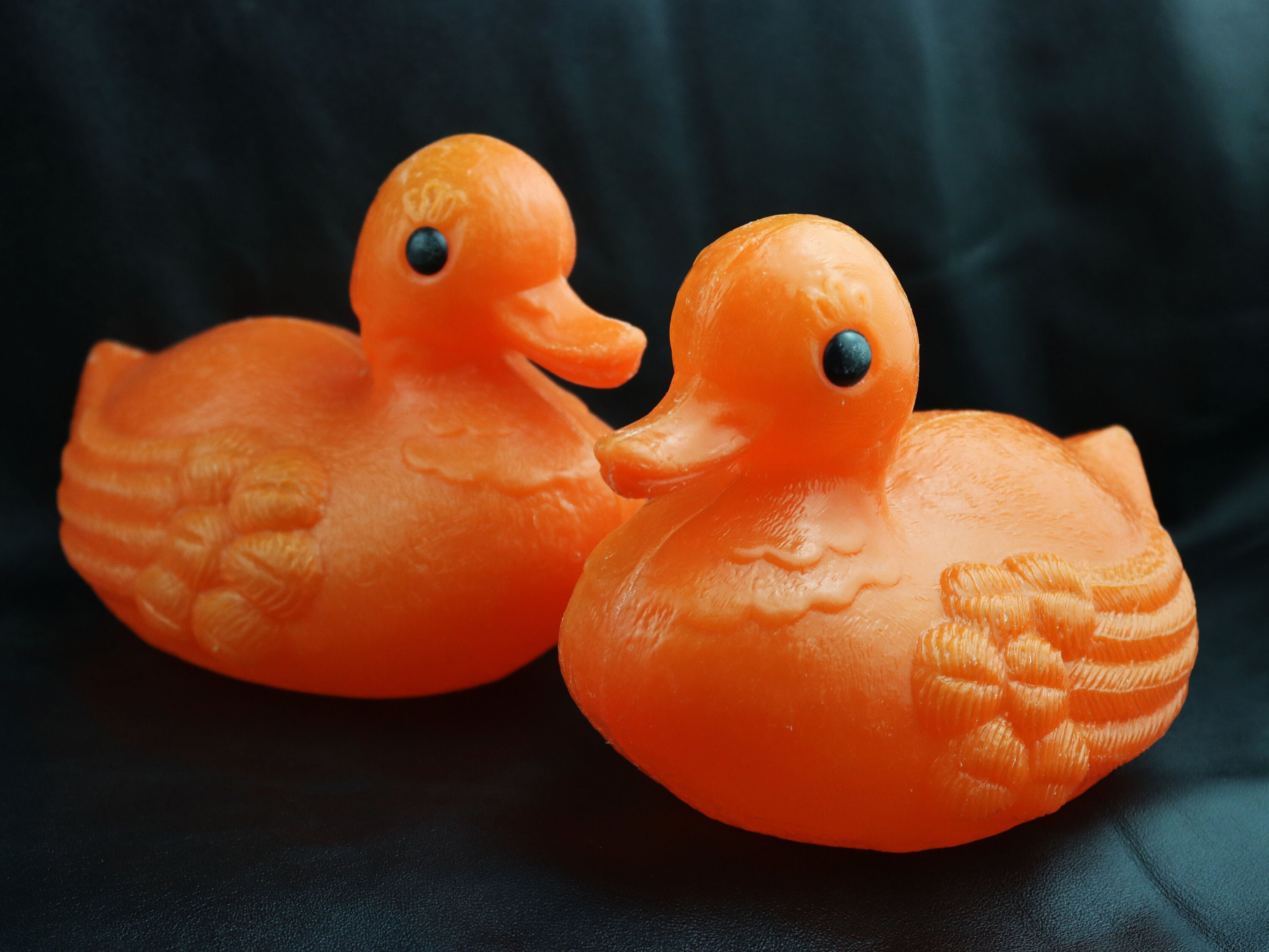 Two Vintage Plastic Ducks Soviet Garden Decor Kids Device - Etsy
