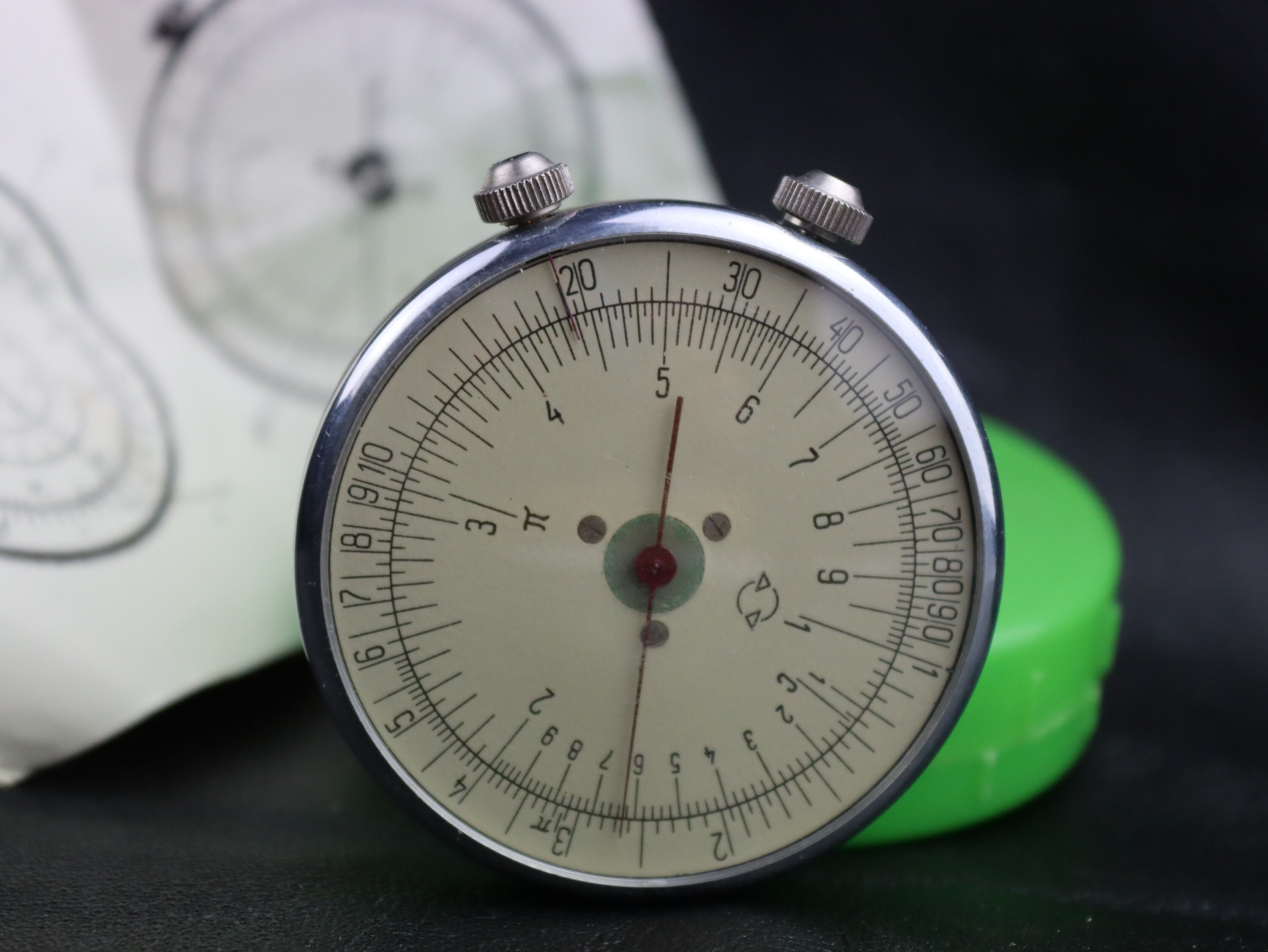 Vintage Logarithmic Ruler Old Sliding Ruler Soviet - Etsy