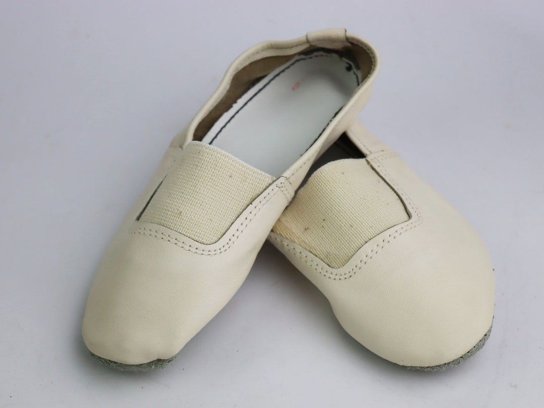 New Vintage Leather Shoes for Dancing or Gymnastics SPORT, Ussr ...
