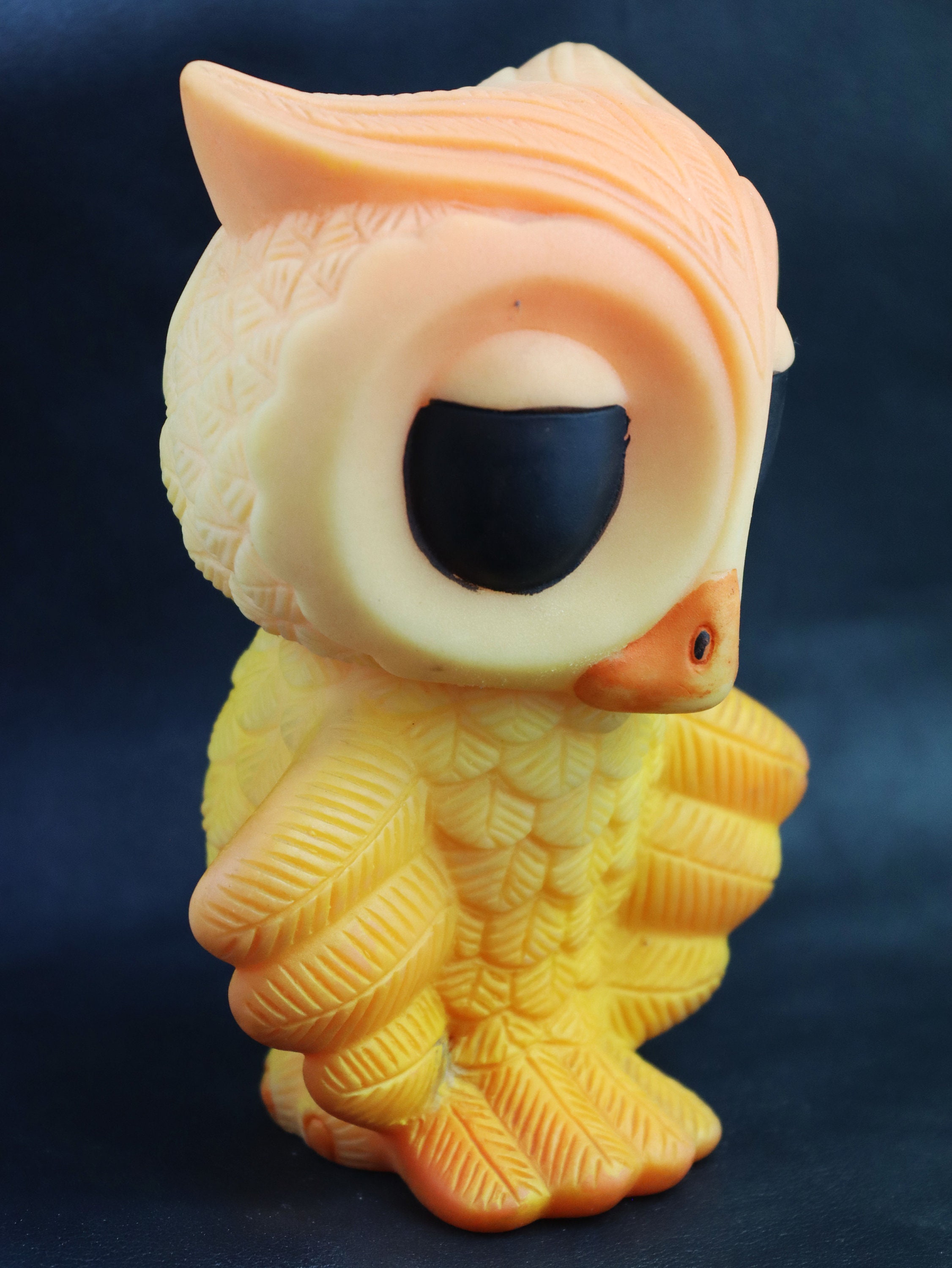 Vintage Rubber Owl Ussr Owl Toy Vintage Owl Old Toy - Etsy