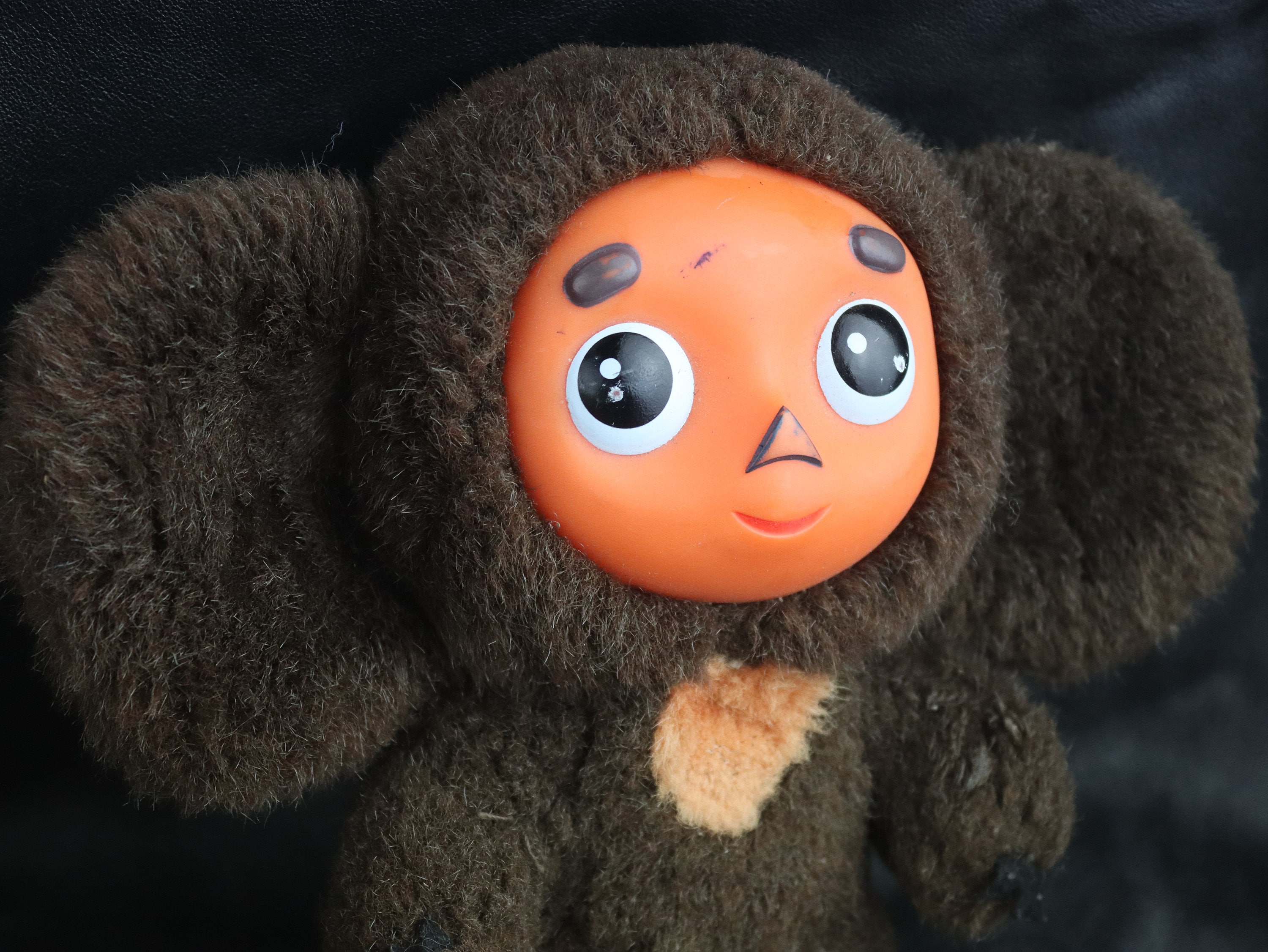 Vintage Toy Cheburashka. Soviet Plush Cheburashka. Russia Toy. - Etsy