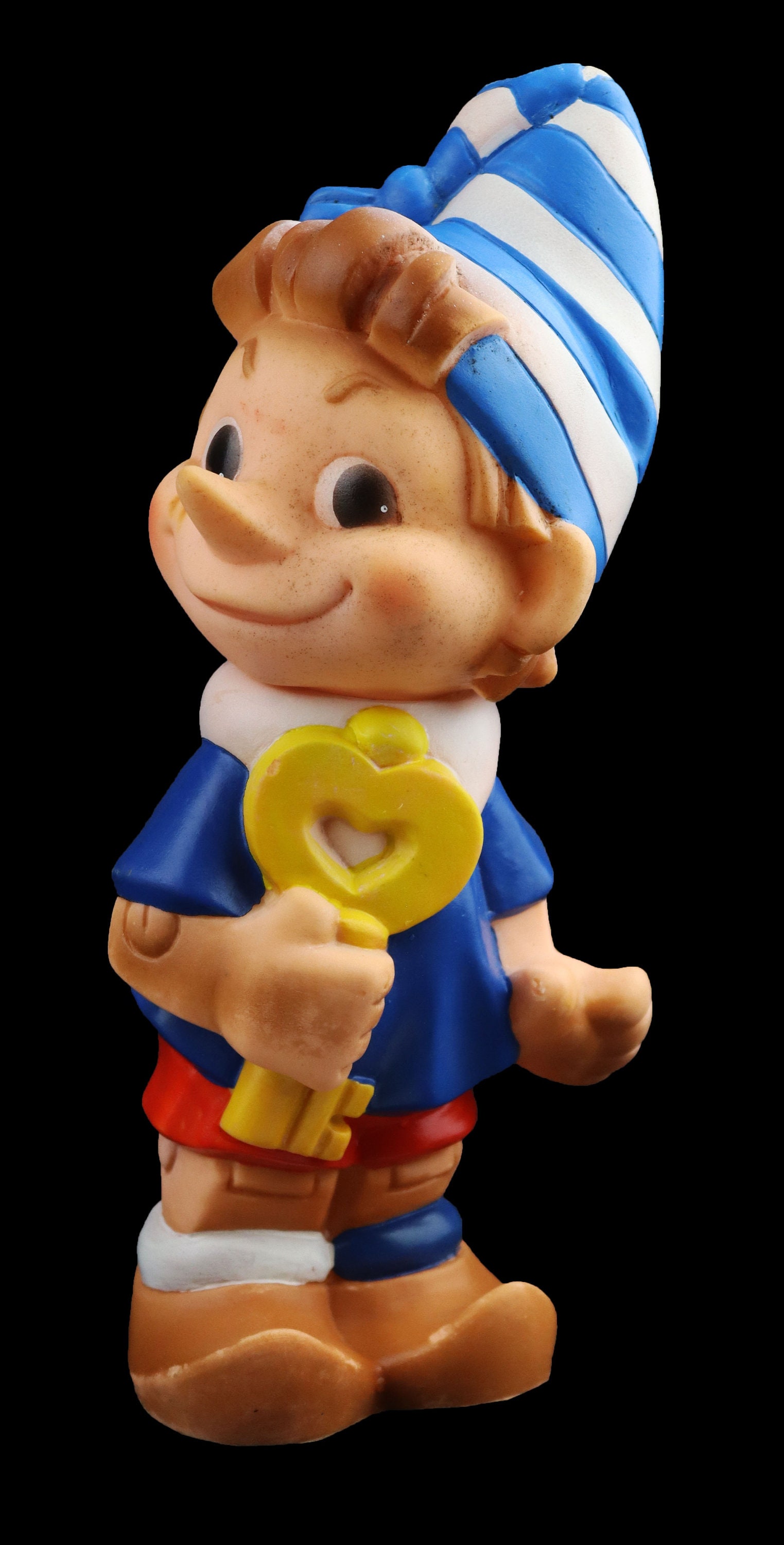 Vintage Rubber Pinocchio Russian Buratino Vintage - Etsy Canada