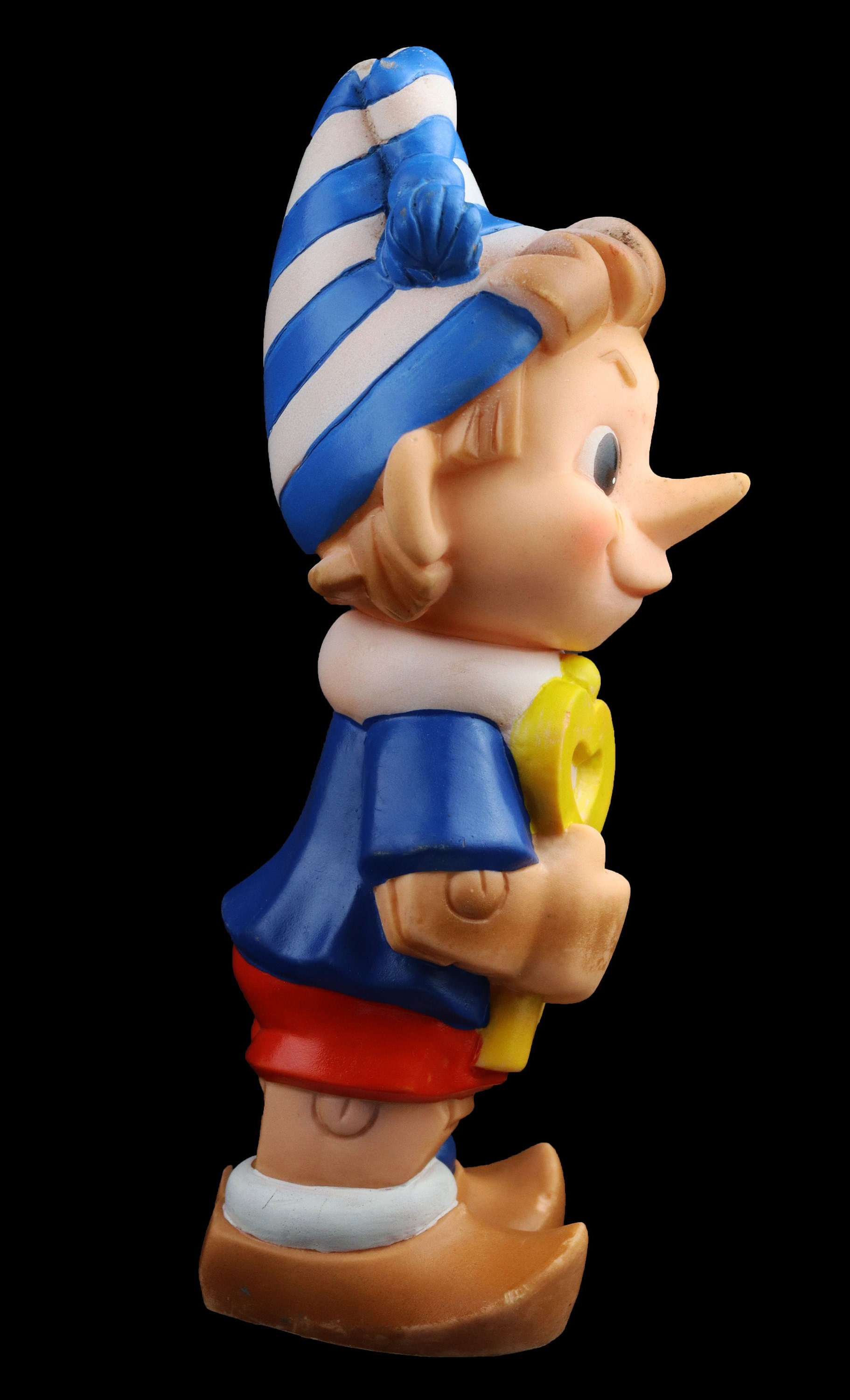Vintage Rubber Pinocchio Russian Buratino Vintage - Etsy UK