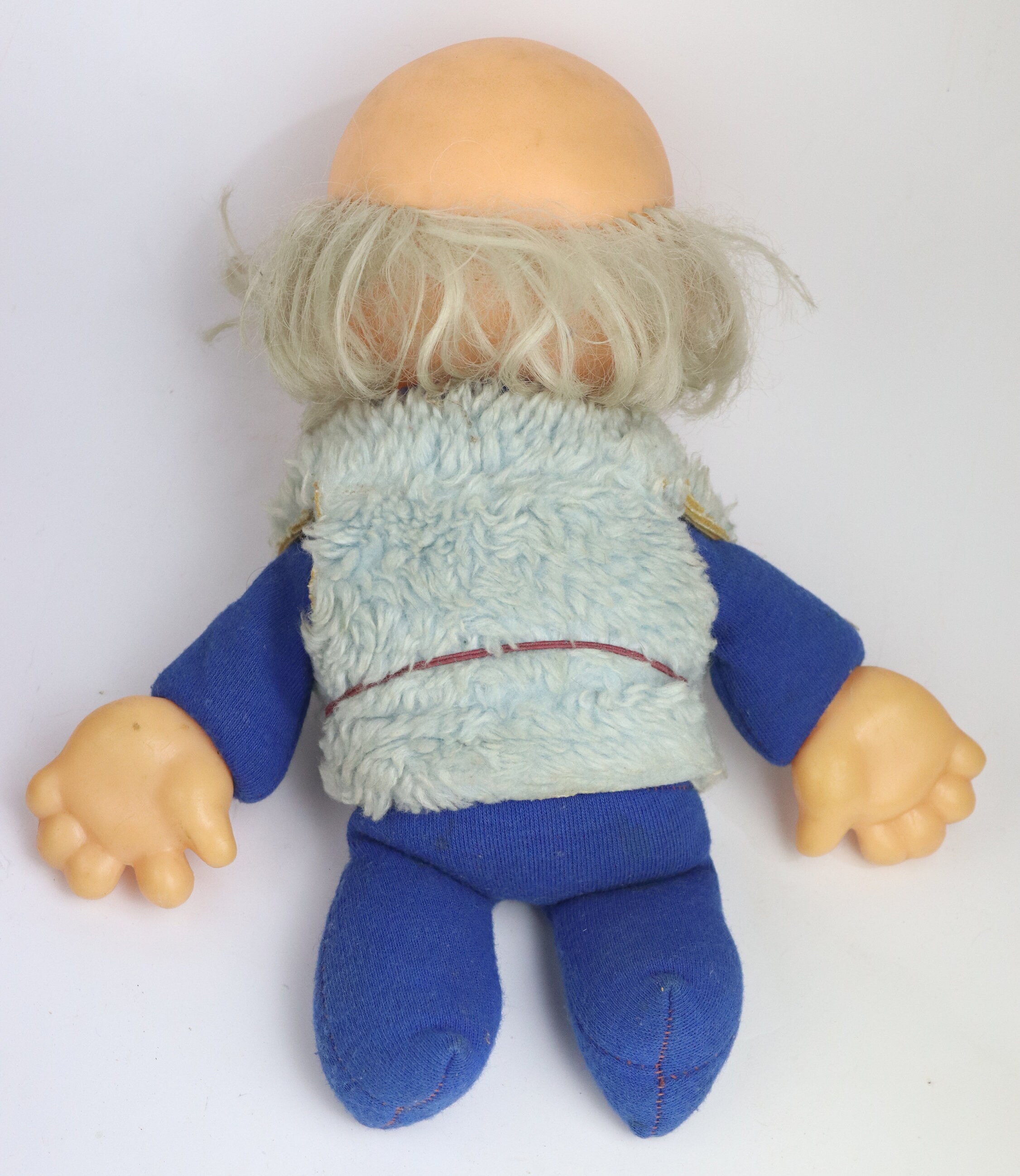 Vintage Soft Doll Gnome Buffoon Baby Doll Puppet Rubber - Etsy