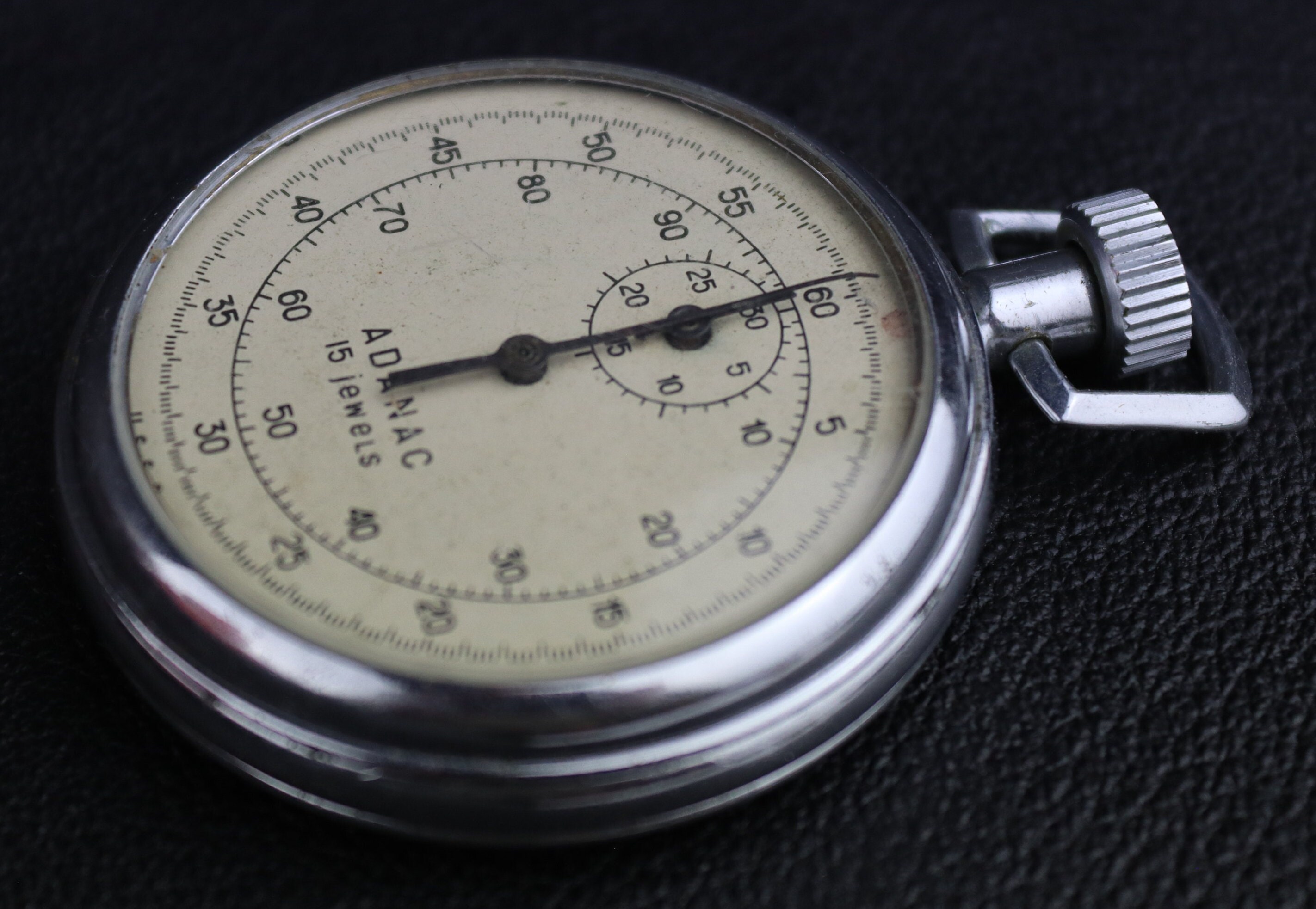 Vintage Mechanical Stopwatch Adanac, Soviet Chronometer, Sport Timer ...