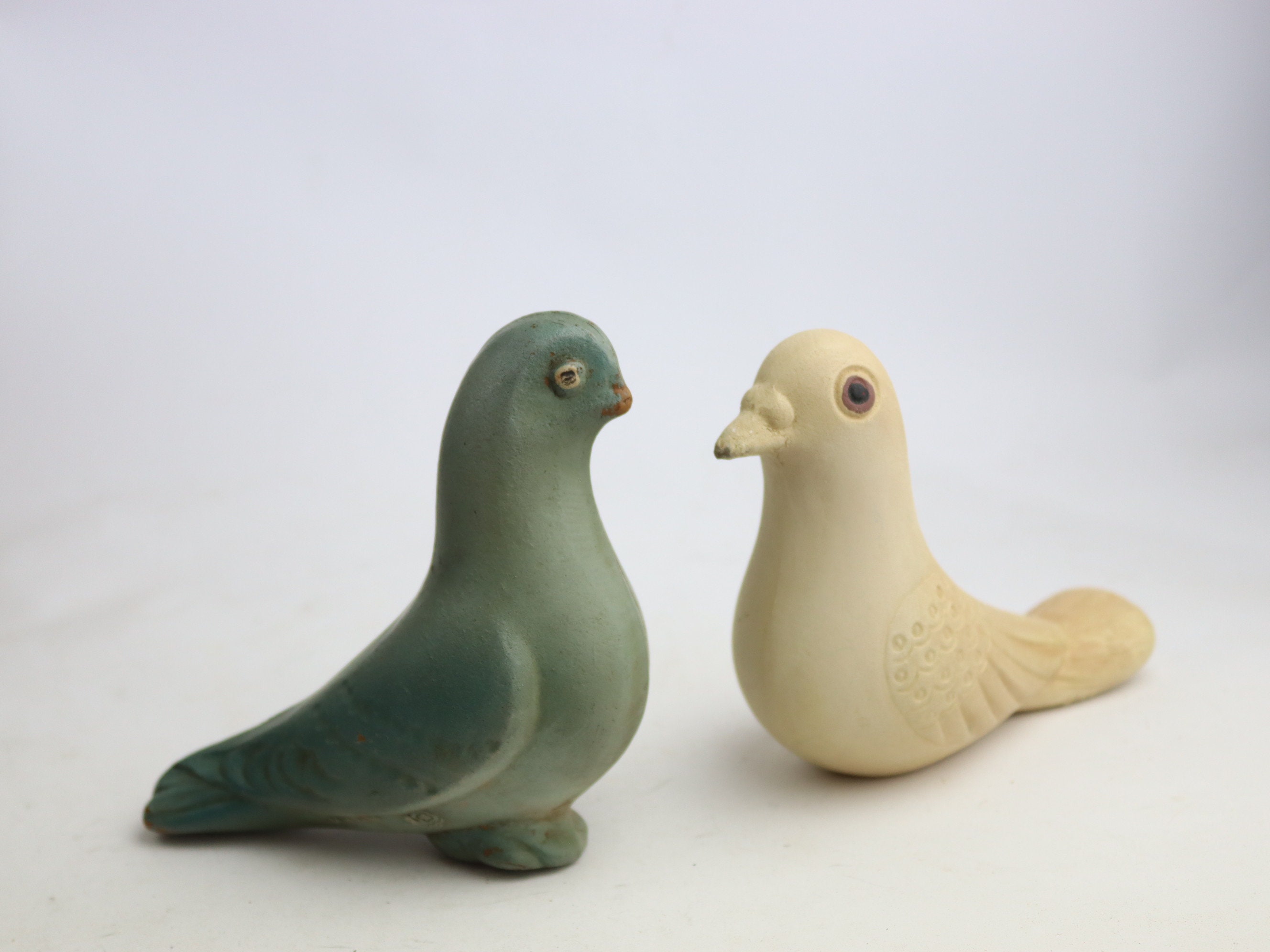 Two Vintage Rubber Pigeons Soviet Bird Vintage Dove Soviet - Etsy