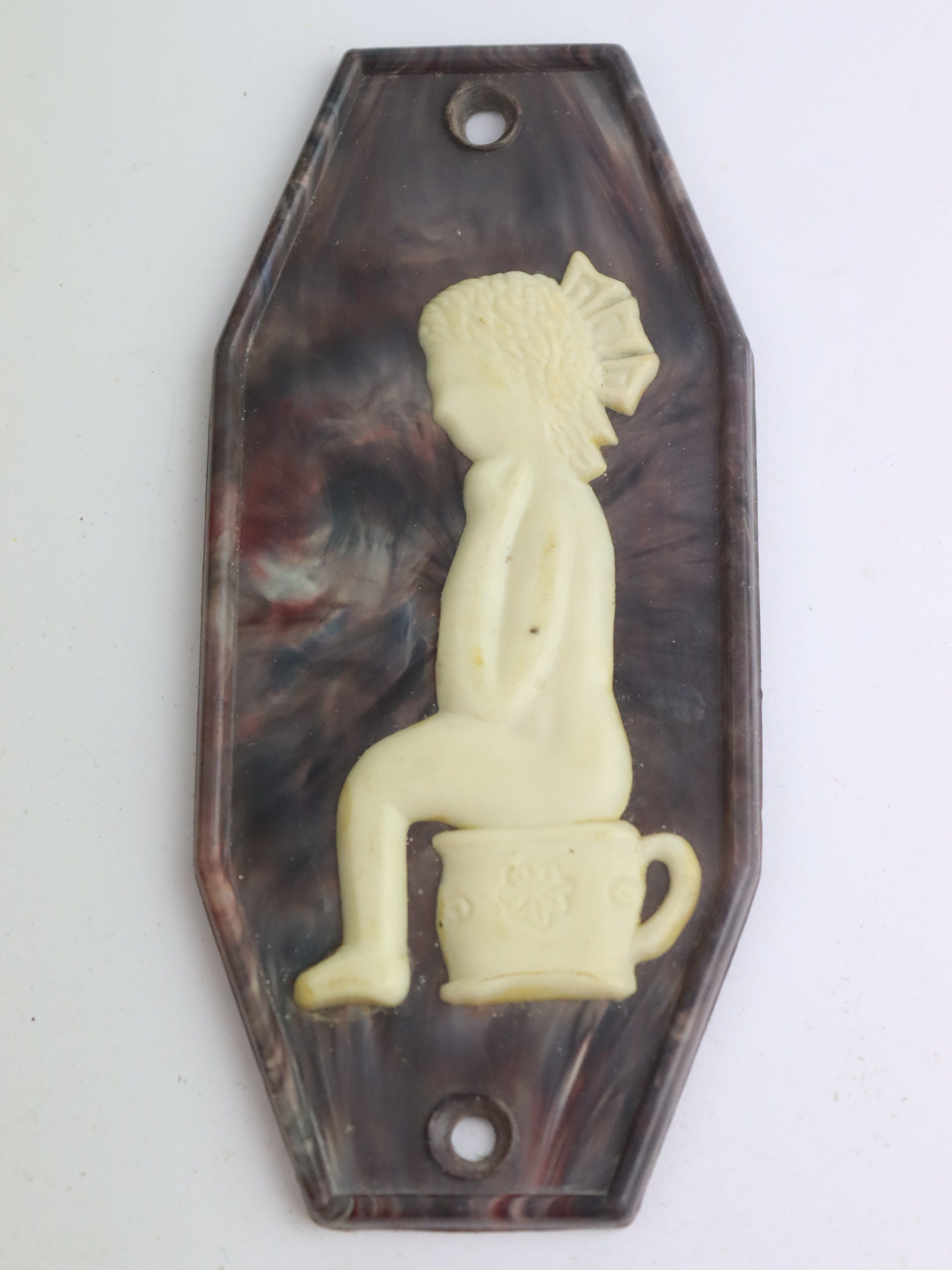 Vintage Restroom Signs Pissing Boy Soviet Wall Decor Door - Etsy