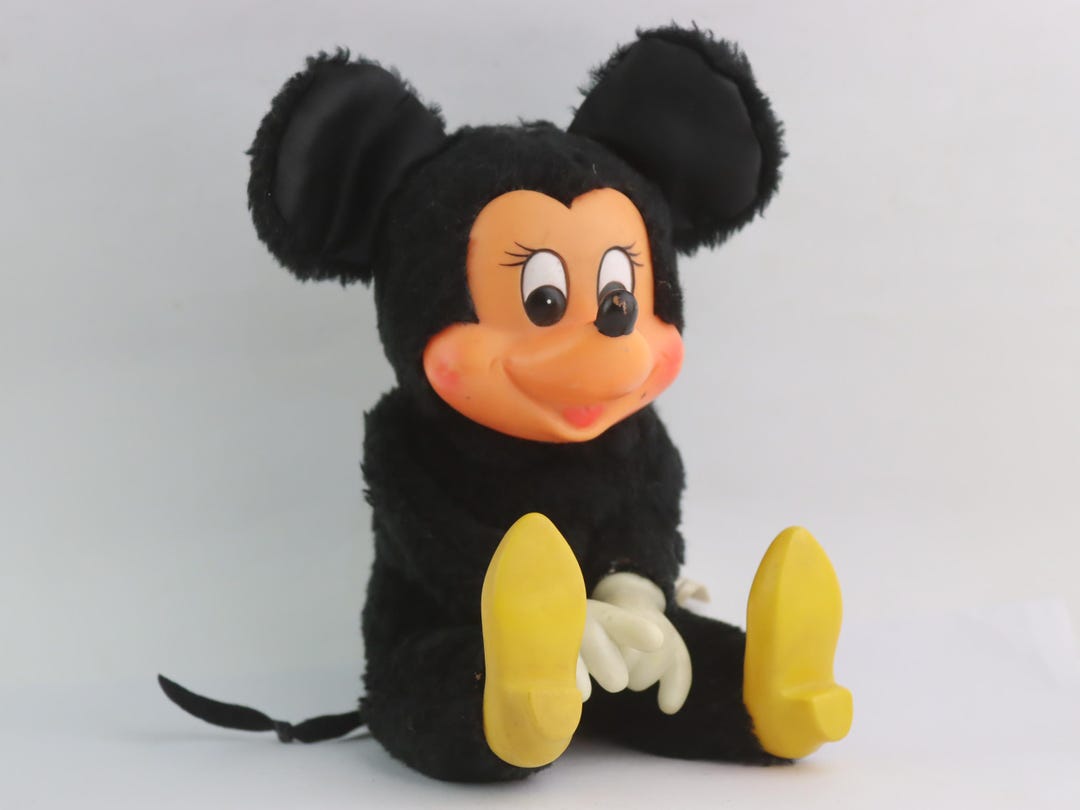 Vintage Soft Mouse Toy, Rubber Face Little Mouse, Monchhichi Sekiguchi ...