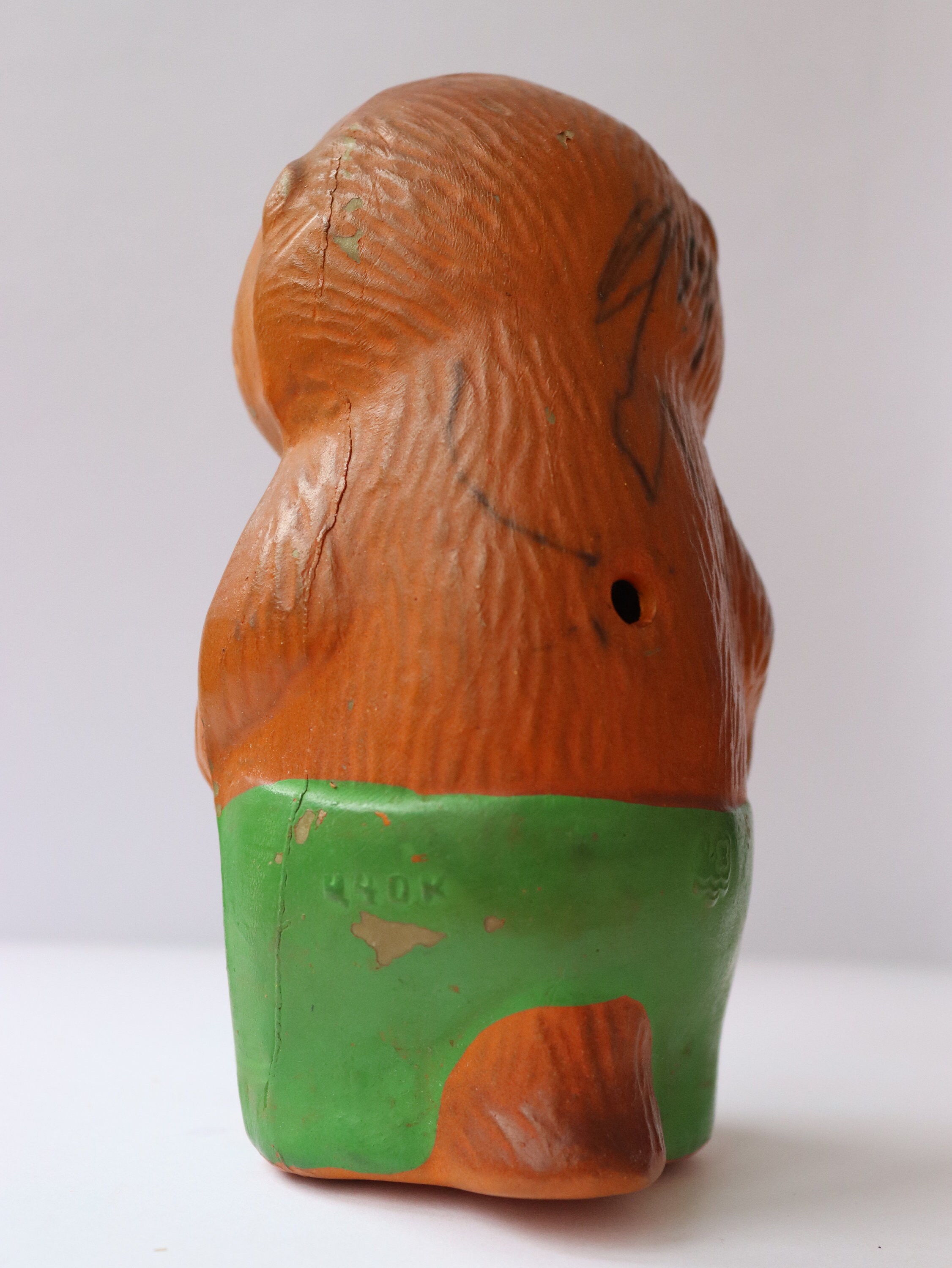 Vintage Rubber Beaver Toy Soviet Toy Carpenter Wood - Etsy