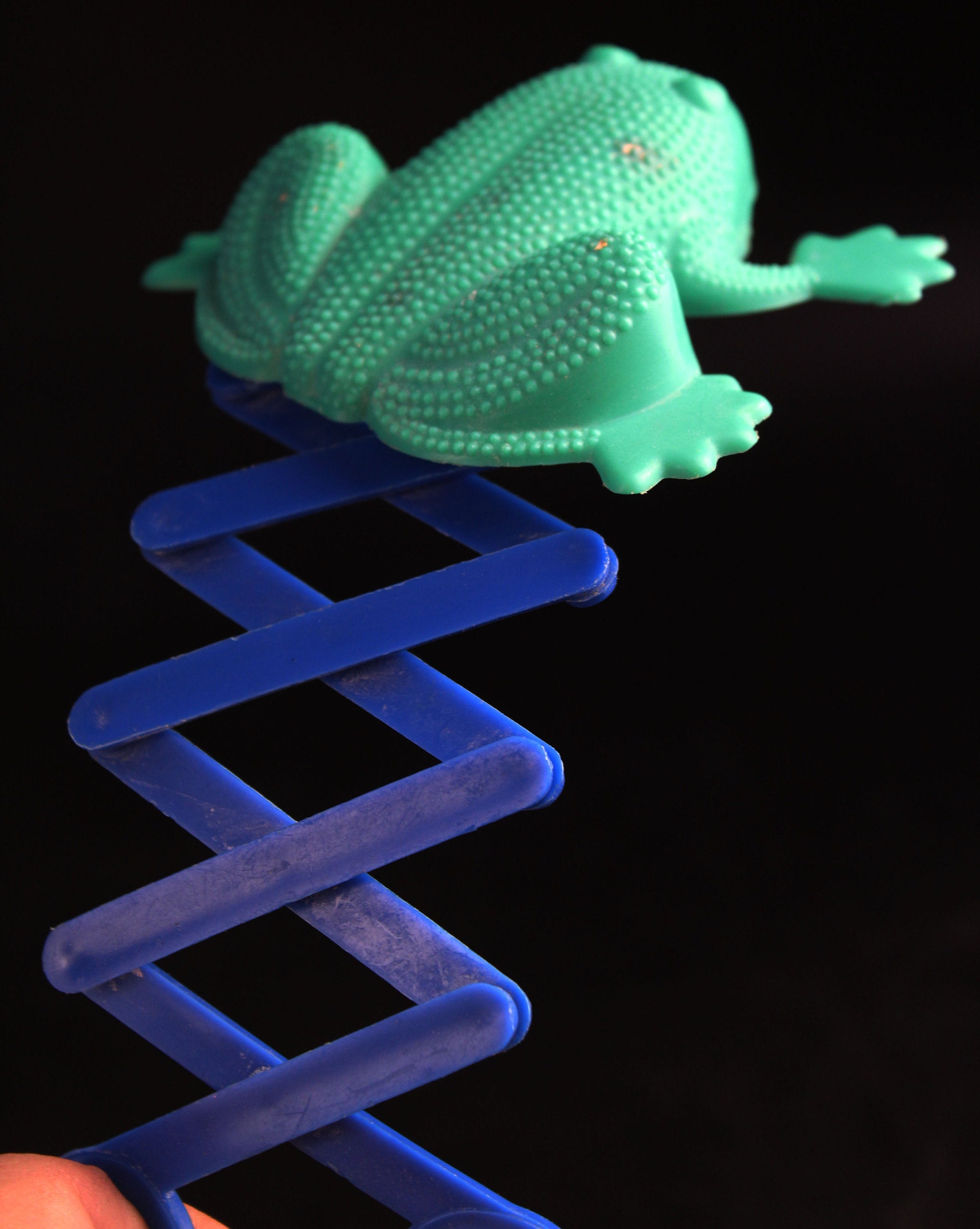 Vintage Plastic Toy Jumping Frog Soviet Toy Vintage Toy | Etsy