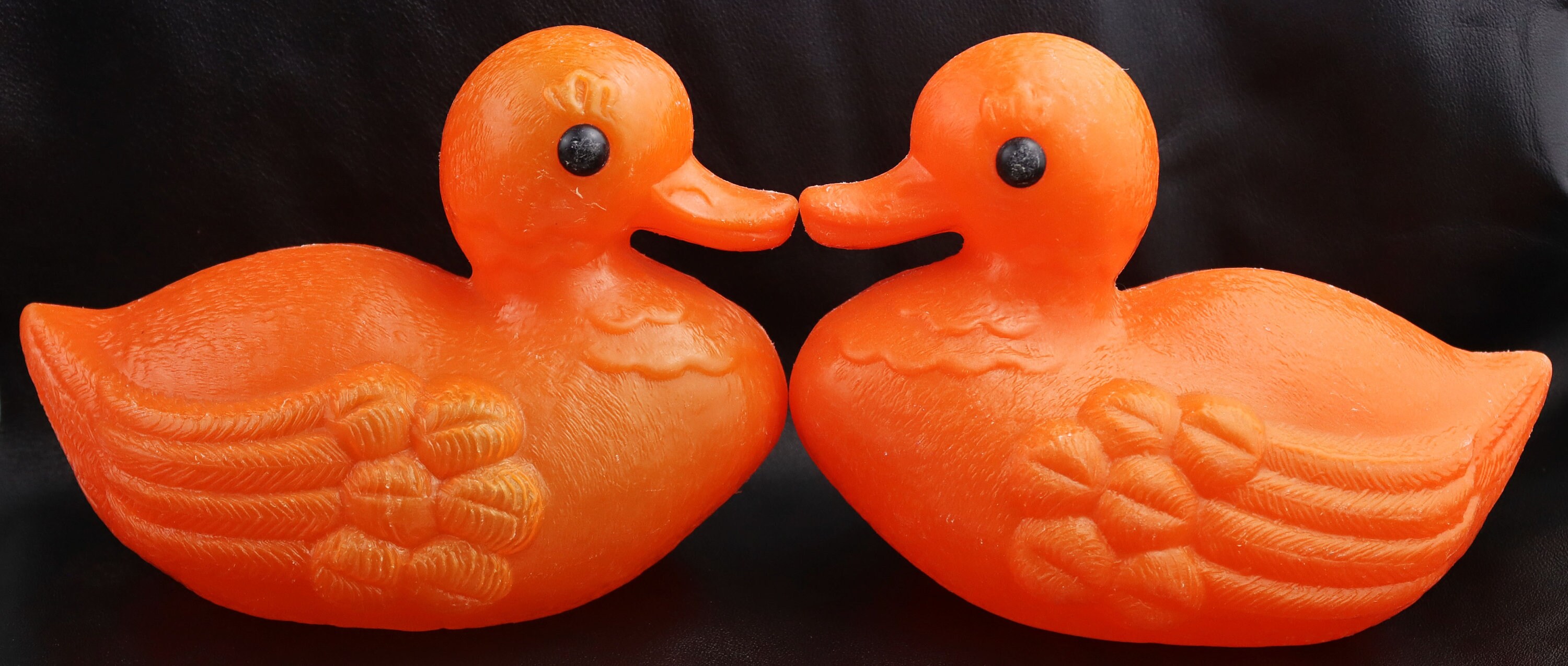 Two Vintage Plastic Ducks Soviet Garden Decor Kids Device - Etsy