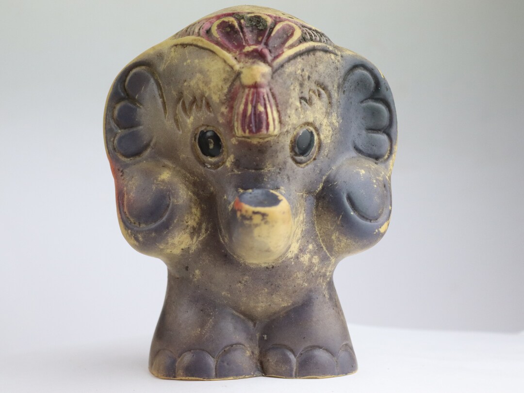 Vintage Rubber Elephant, Soviet Elephant Toy, Ussr Elephant, Urss Toy ...