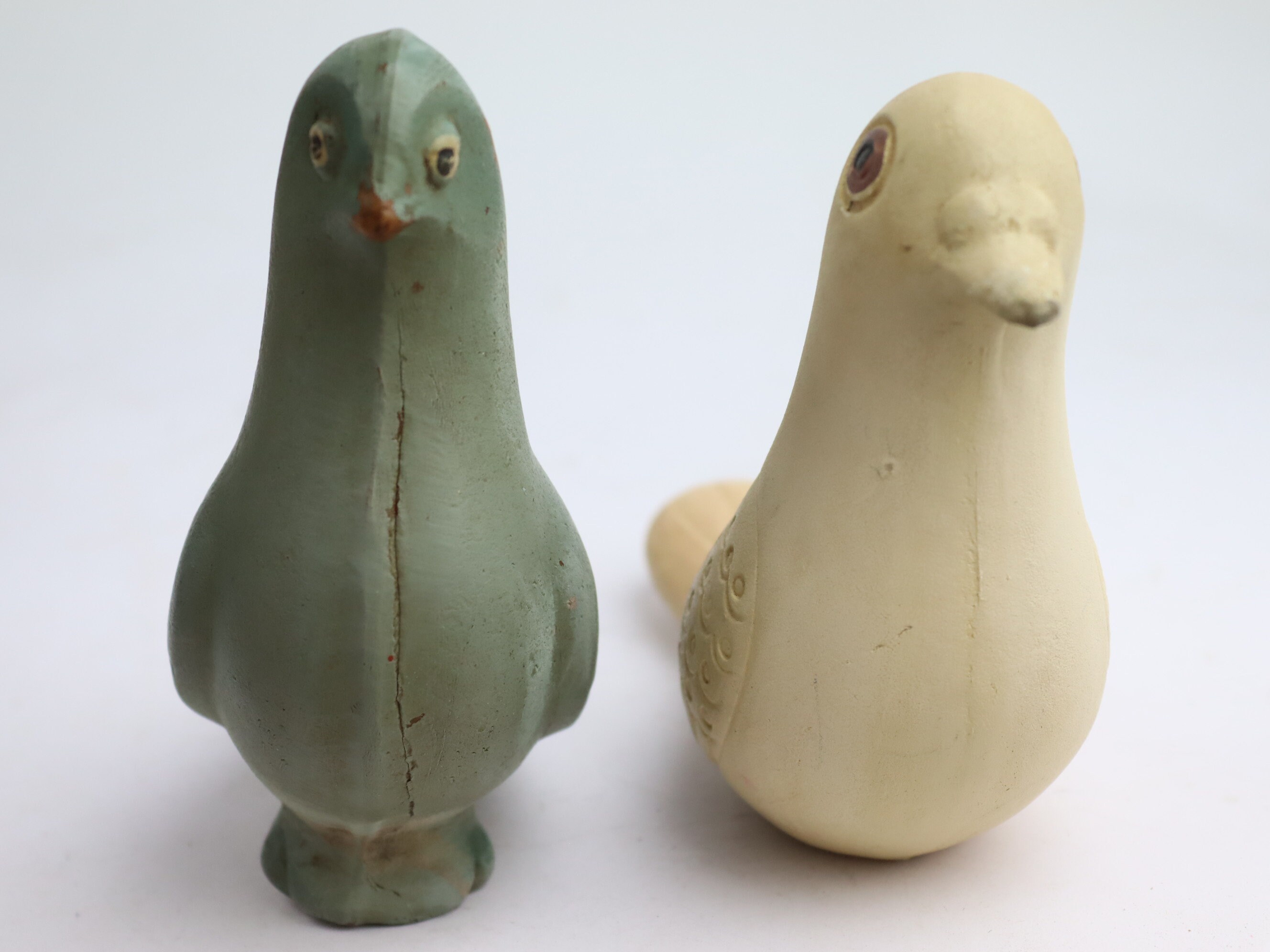 Two Vintage Rubber Pigeons, Soviet Bird, Vintage Dove, Soviet Toy ...