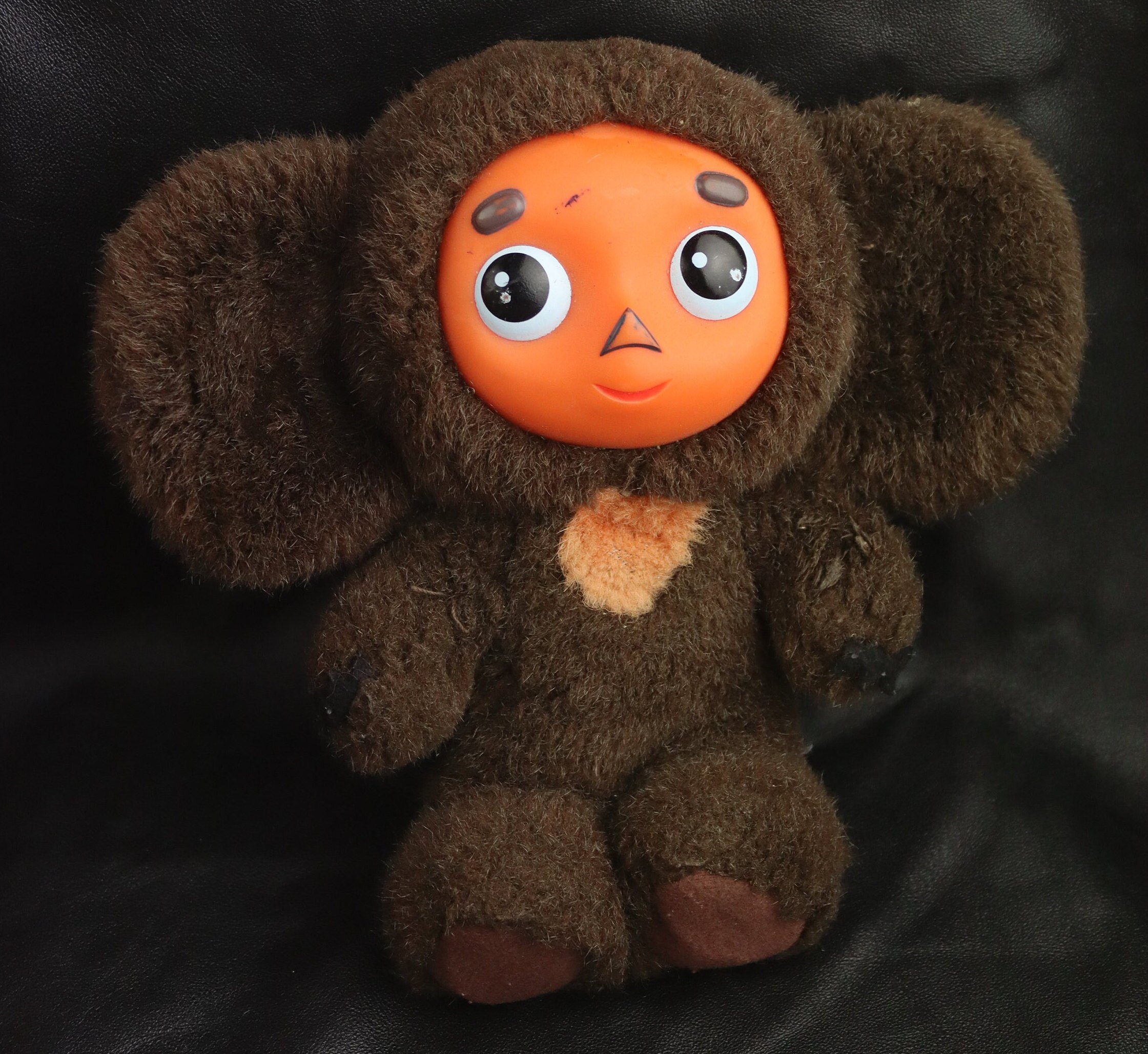 Vintage Toy Cheburashka. Soviet Plush Cheburashka. Russia Toy. - Etsy