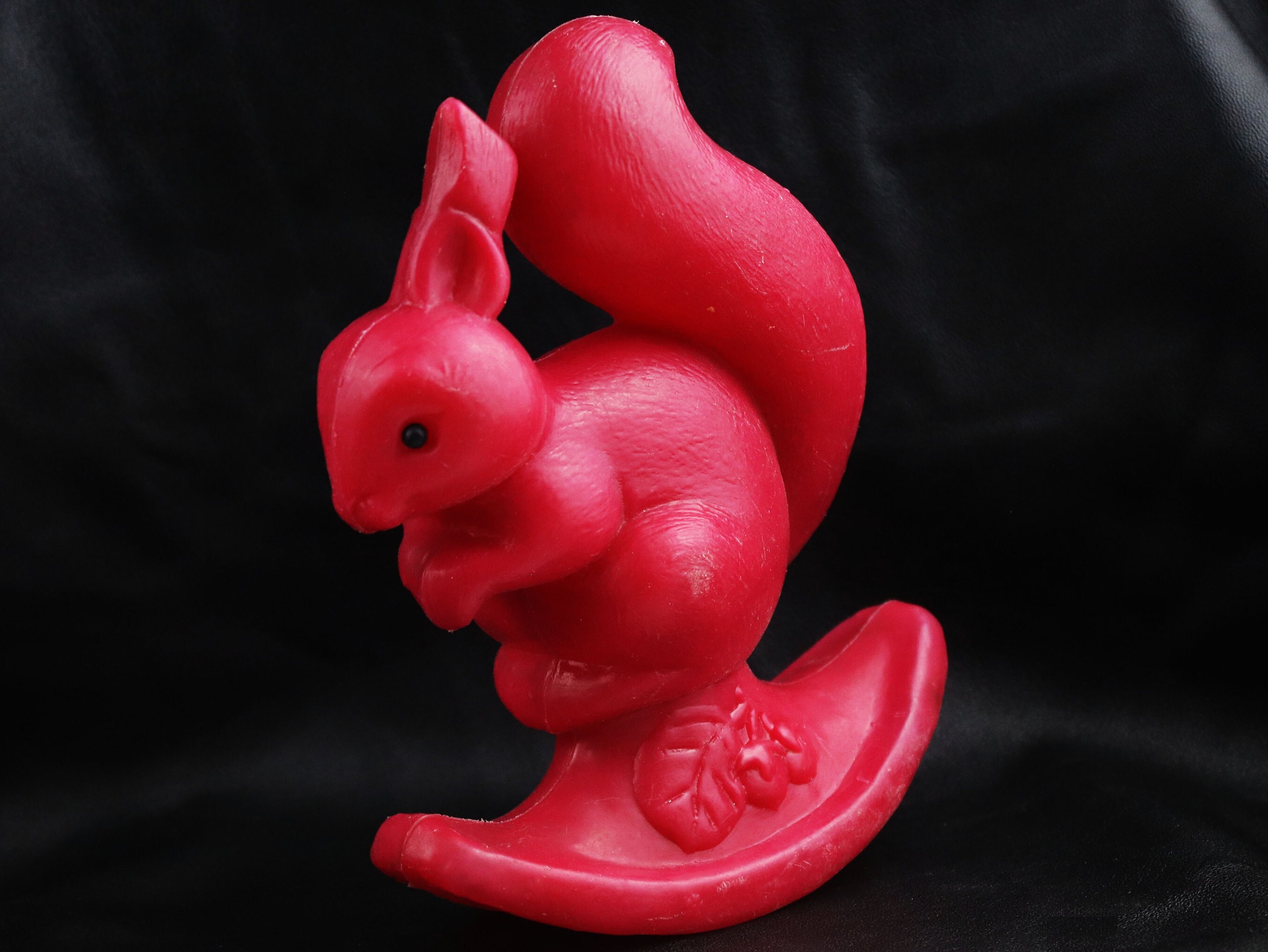 Vintage Squirrel Toy Squirrel Bun Soviet Plastic Squirrel - Etsy