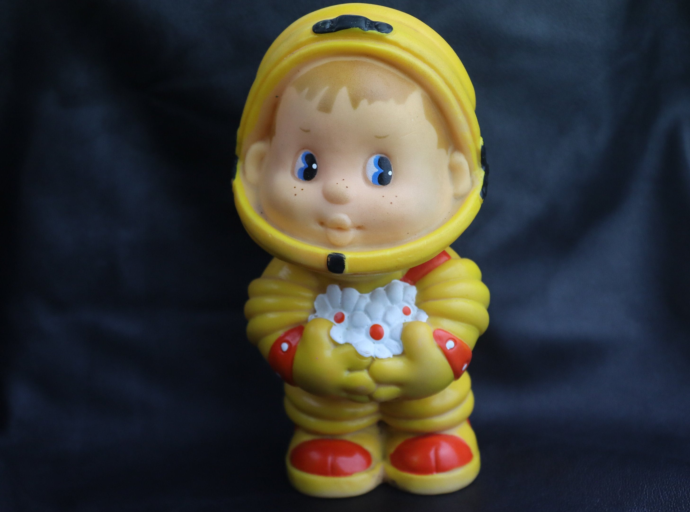 Vintage Rubber USSR Cosmonaut Toy Souvenir Rocket Gagarin - Etsy