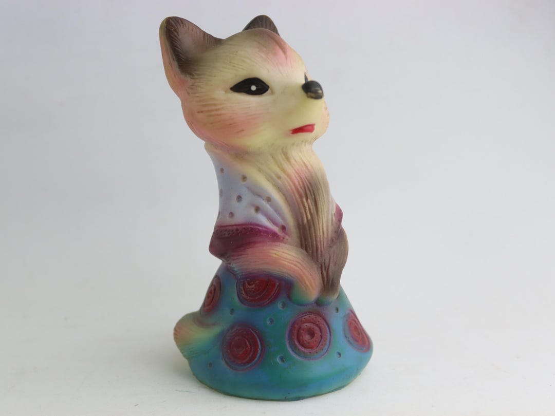 Vintage Rubber Fox, Foxtoy, Vintage Fox, Old Toy, Vintage Toy ...