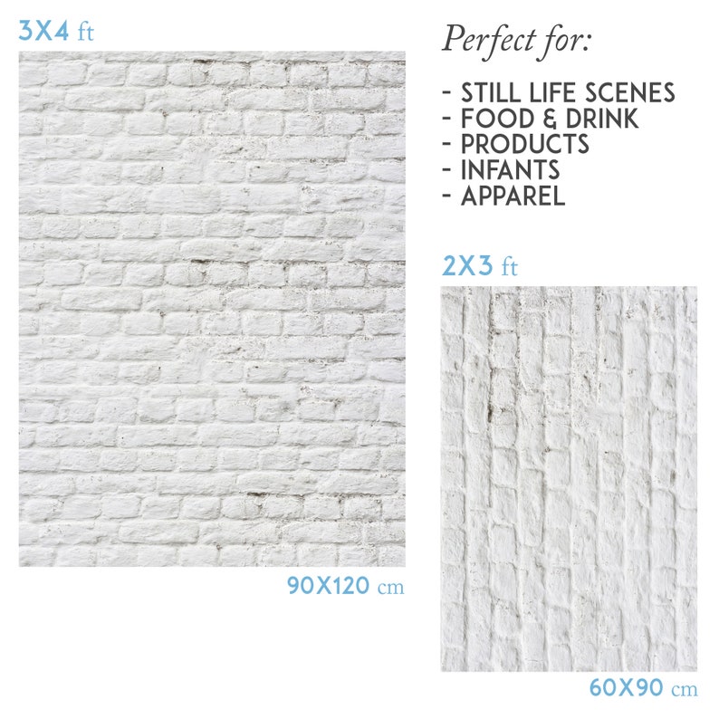 Vinyl Photography Backdrop Wall Bricks for Product Instagram | Etsy