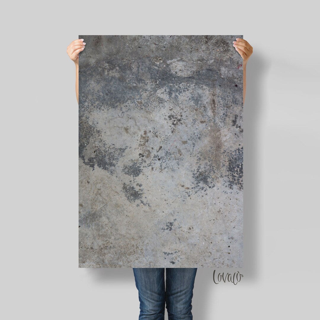 Blue Stone Photography Backdrop for Product, Instagram, Flat Lay & Food ...