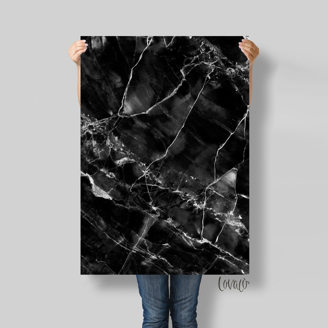 Black Marble Food Photography Backdrop, Newborn, Product, Instagram ...