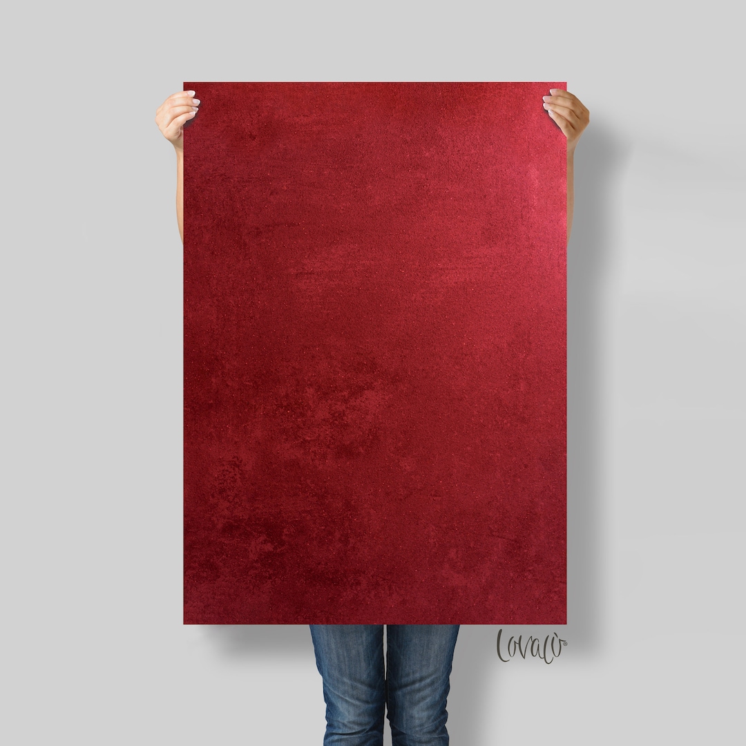 Red Paint Abstract Photography Backdrop for Product, Instagram, Flat ...
