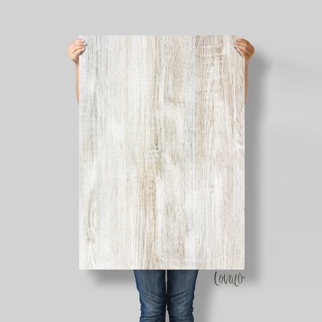 White Wood Vinyl Photo Backdrop for Product, Instagram, Flat Lay & Food ...