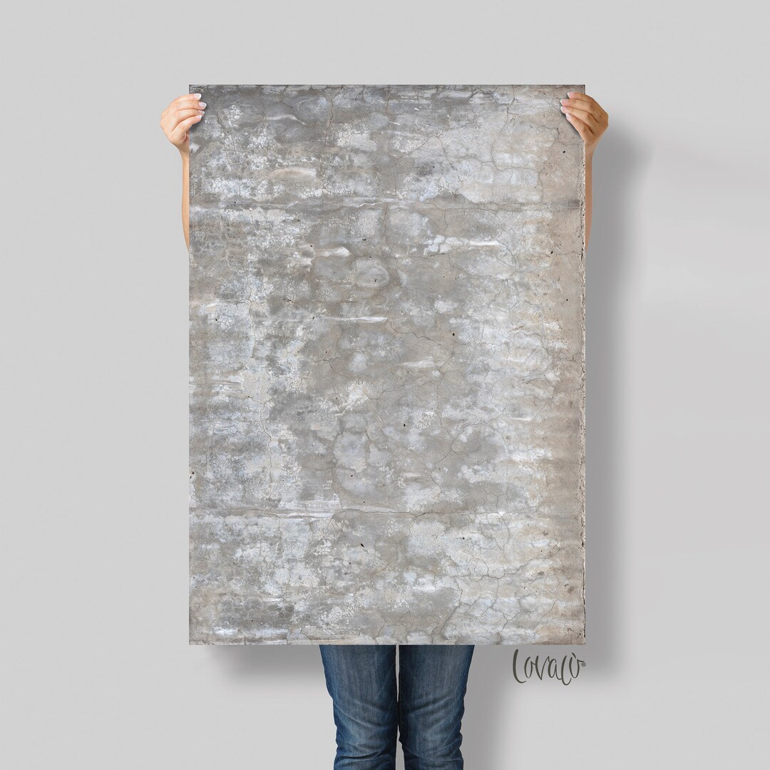 Cement Photo Backdrop for Food Product, Instagram, Flat Lay Photography ...