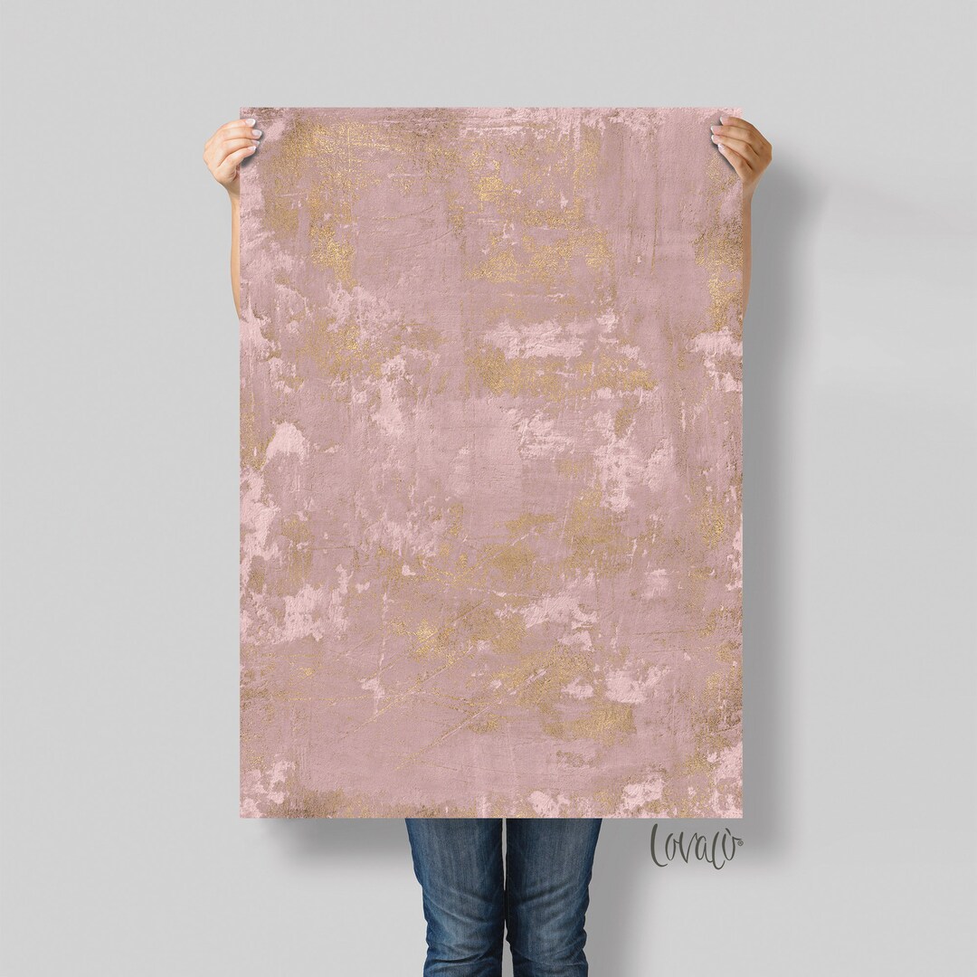 Pink and Gold Photography Backdrop, Cosmetic & Product Flat Lay - Etsy