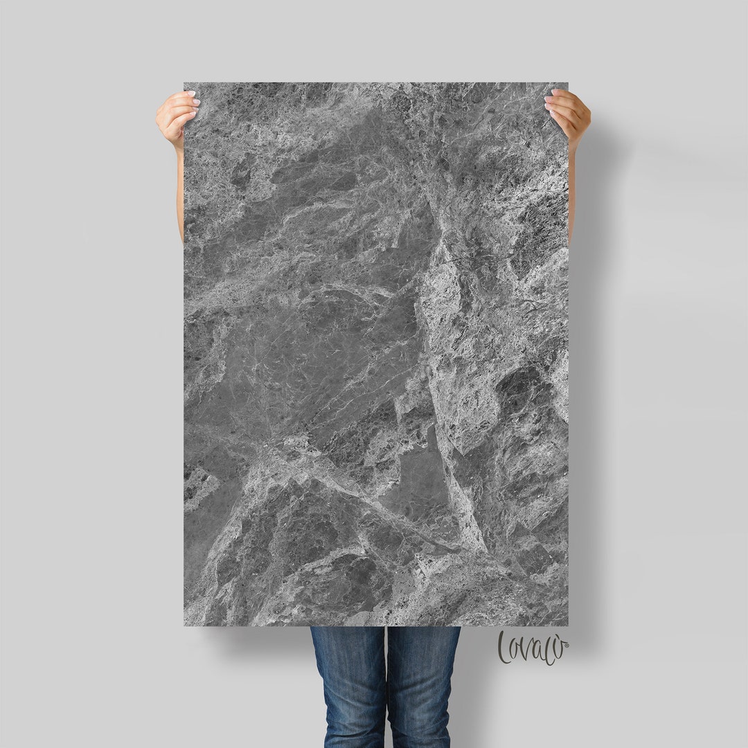 Gray Vinyl Photography Backdrop Marble for Product, Instagram, Flat Lay ...