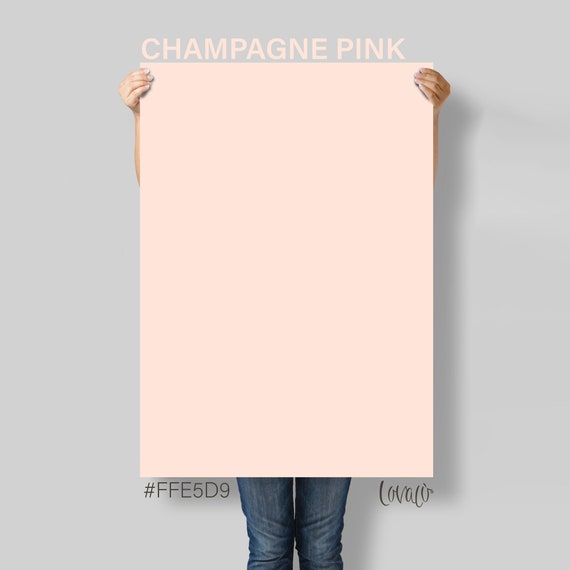 Pink Champagne Color Background