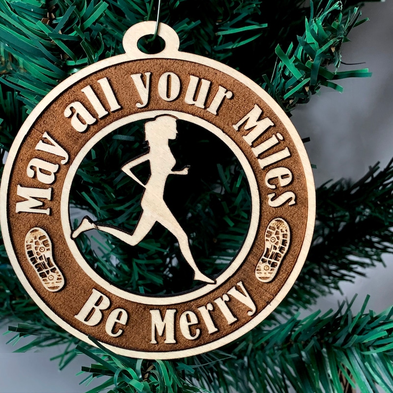 Runner Ornament - Etsy