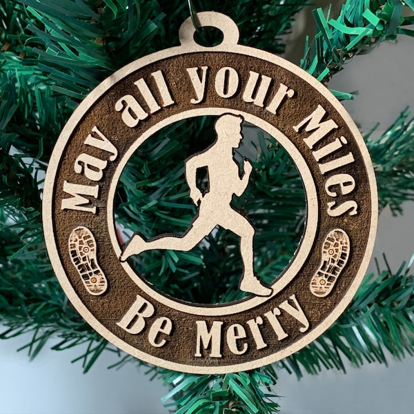 Runner Ornament - Etsy