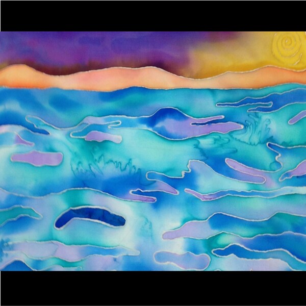 Silk Painting - Etsy