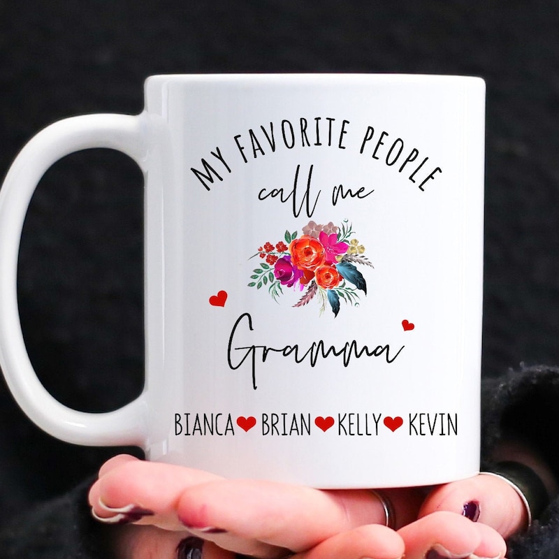 Gramma and Grandpa Mug - Etsy